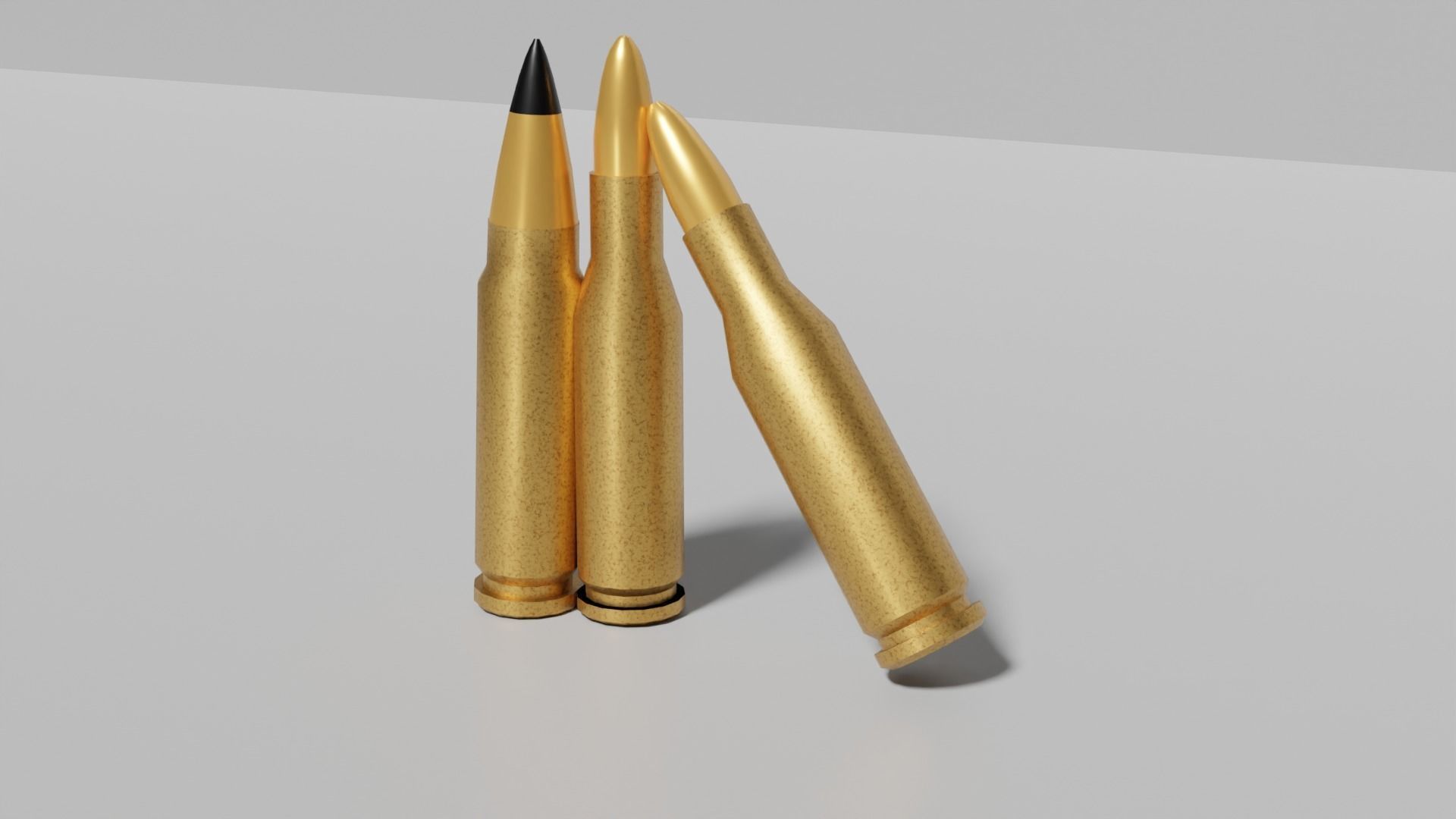 Bullets 308 Winchester 220 Swift 3D model | CGTrader