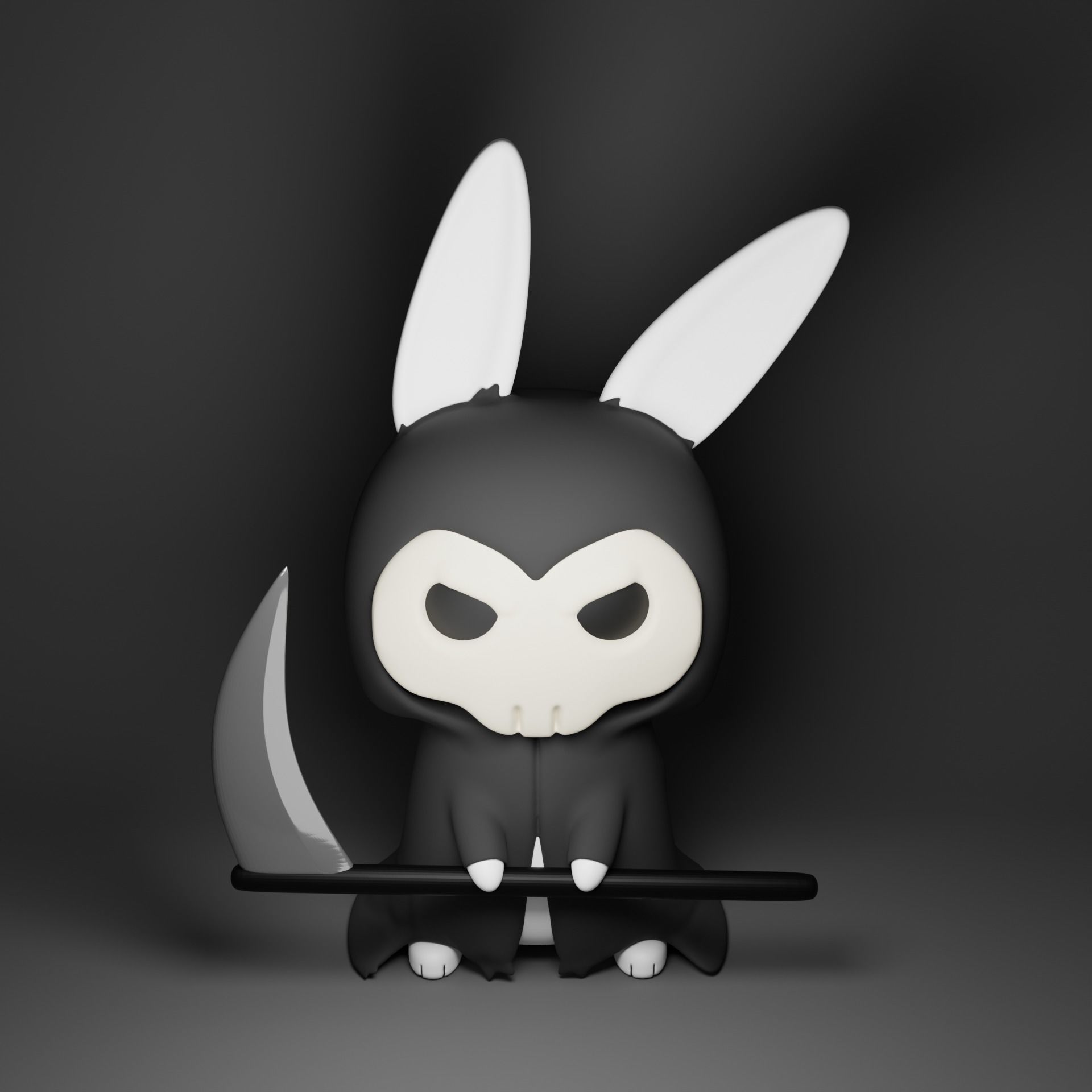 Death Rabbit 3D model 3D printable | CGTrader