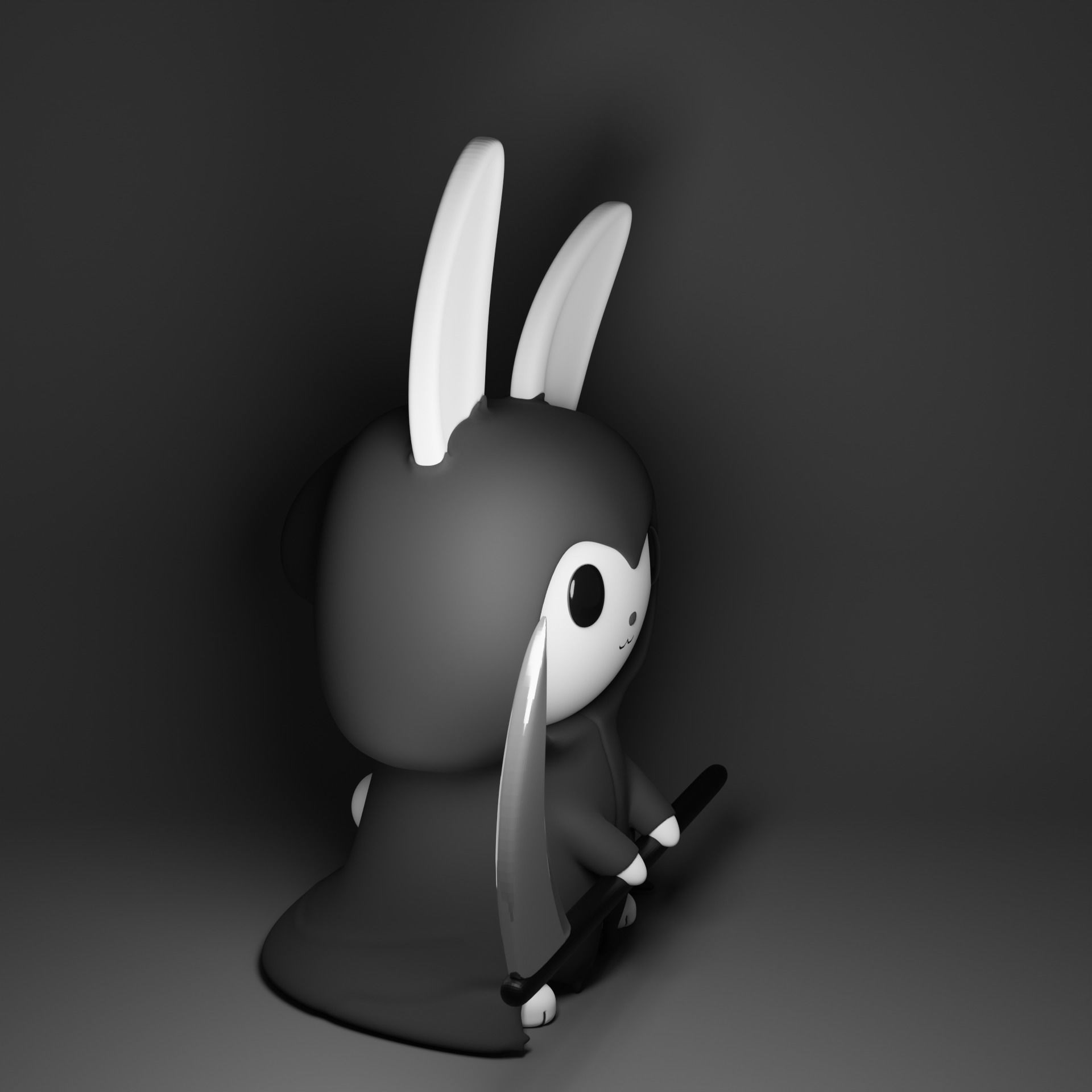 Death Rabbit 3D model 3D printable | CGTrader