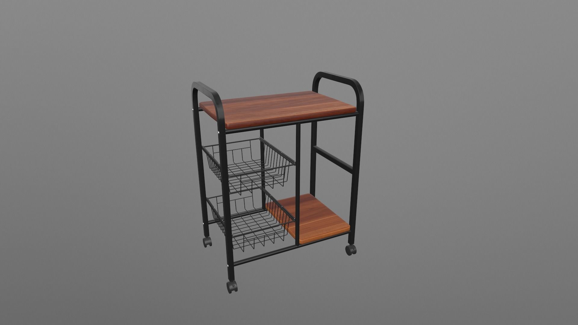 3D model Kitchen Wagon VR / AR / low-poly | CGTrader