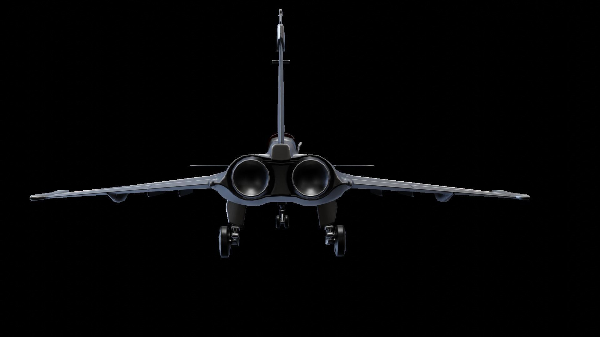 3D model Dassault Rafale- French Strike Fighter VR / AR / low-poly ...