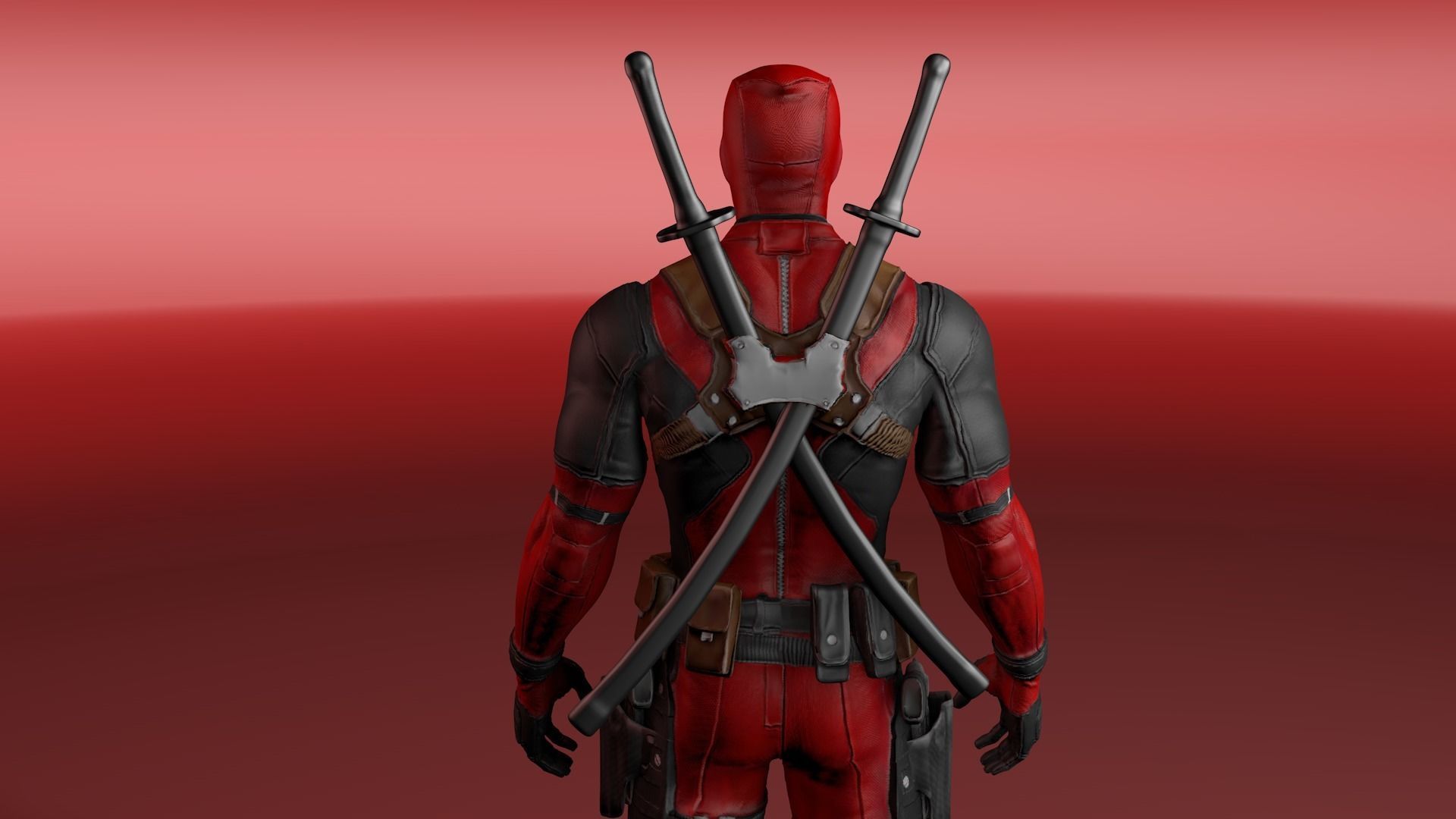 Deadpool 3d Printable STL 3D model 3D printable | CGTrader
