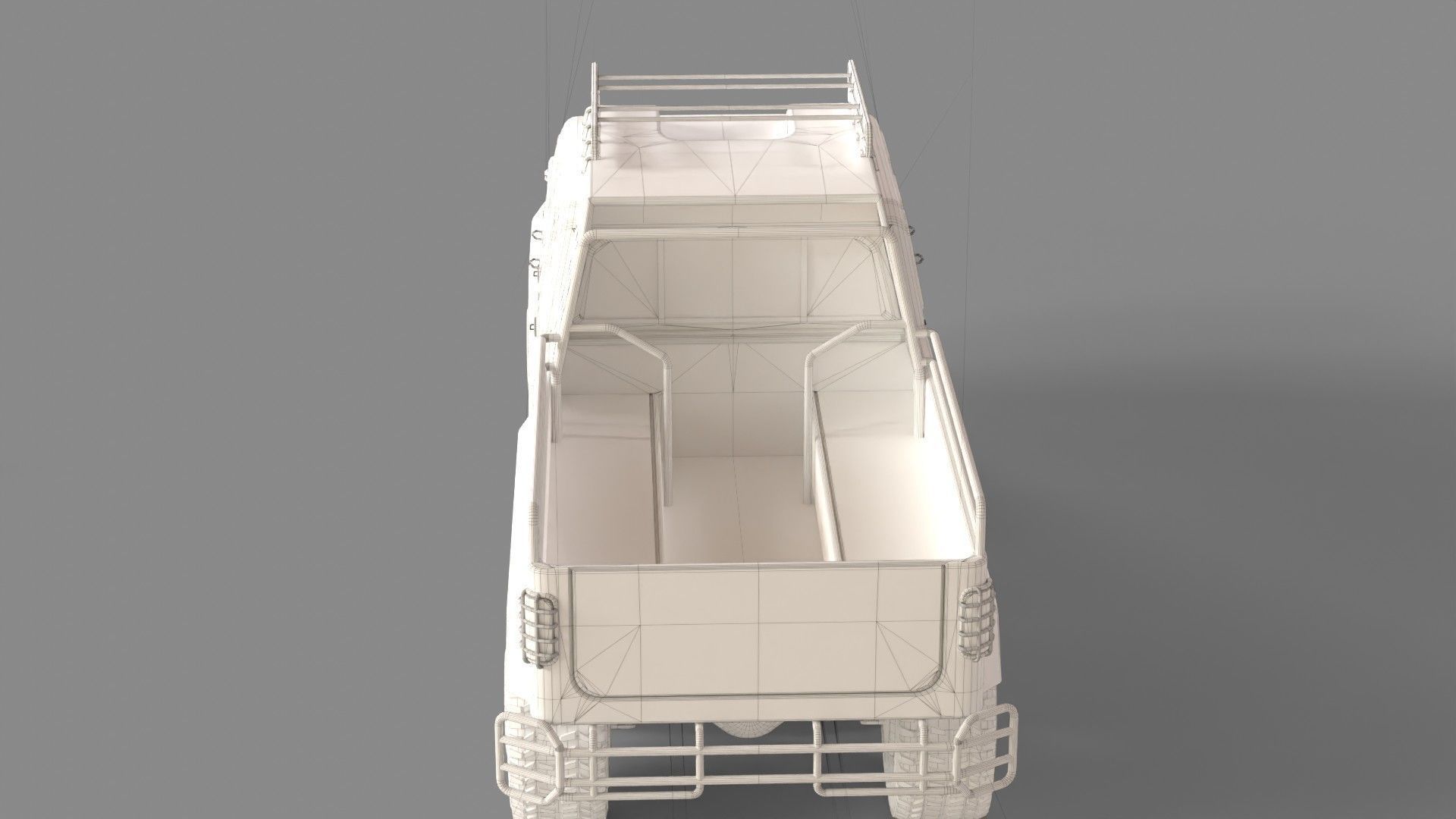 3D model Sci-fi Jeep VR / AR / low-poly | CGTrader