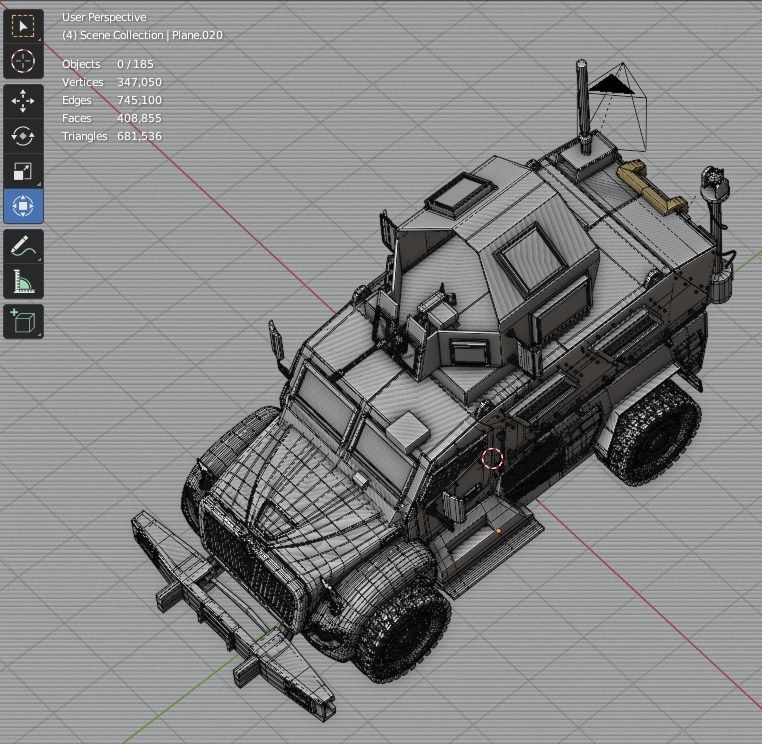 3D model Navistar MaxxPro VR / AR / low-poly | CGTrader