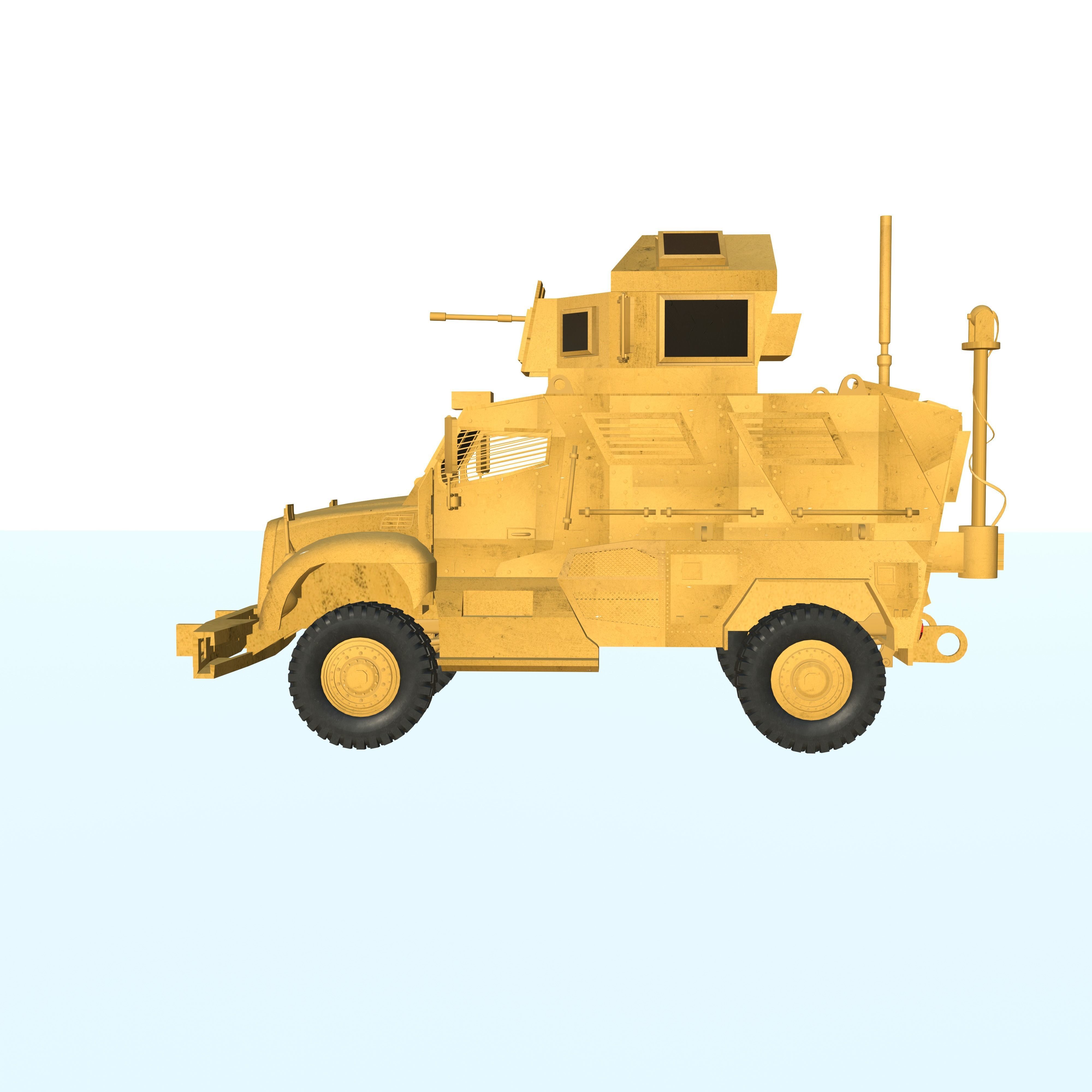 3D model Navistar MaxxPro VR / AR / low-poly | CGTrader