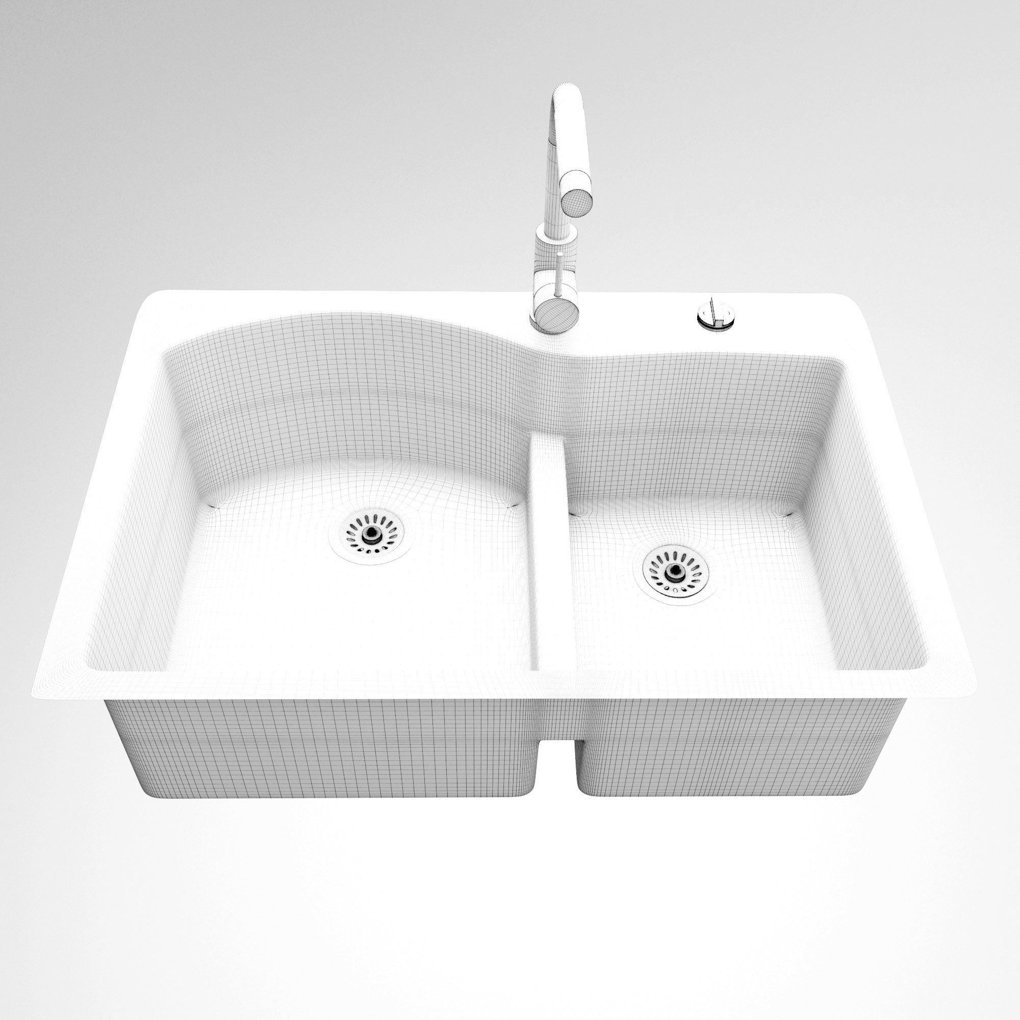 Kitchen sink-vol01 3D model | CGTrader