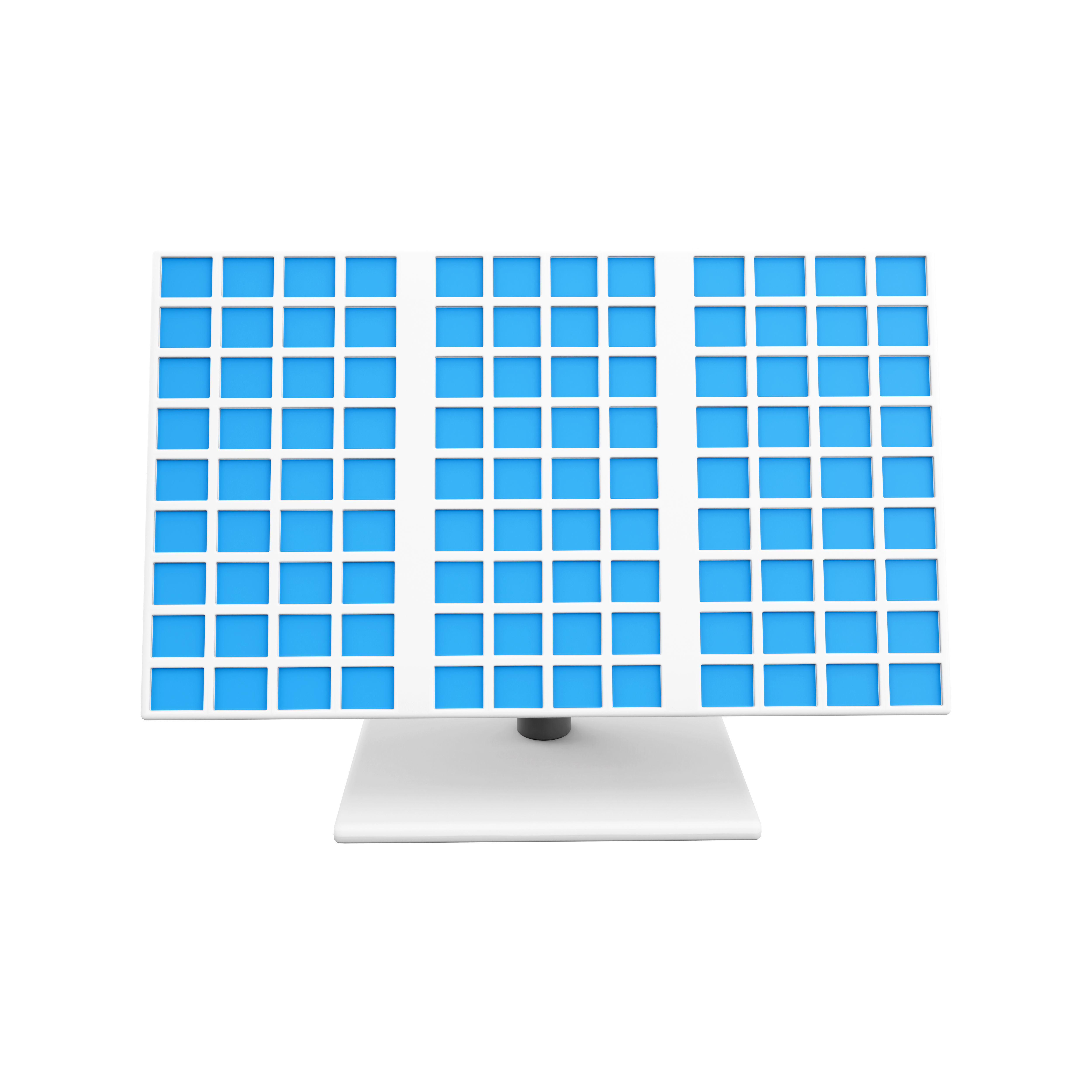 3d solar panels with wind turbines icon 3D model | CGTrader