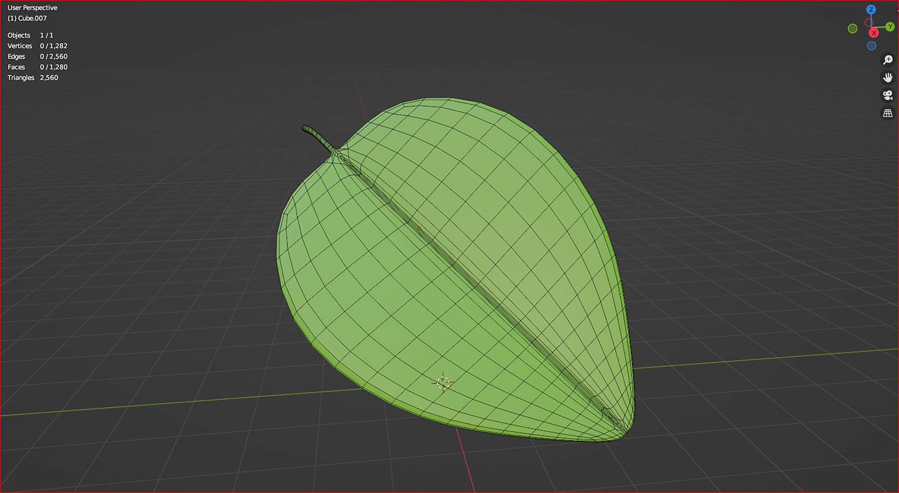 3d green leaf icon 3D model | CGTrader