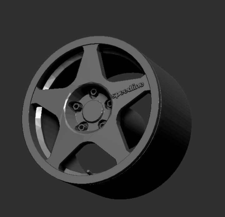 Speedline Corse 2110 Wheels Rims 3D Print Ready Model 3D model 3D ...