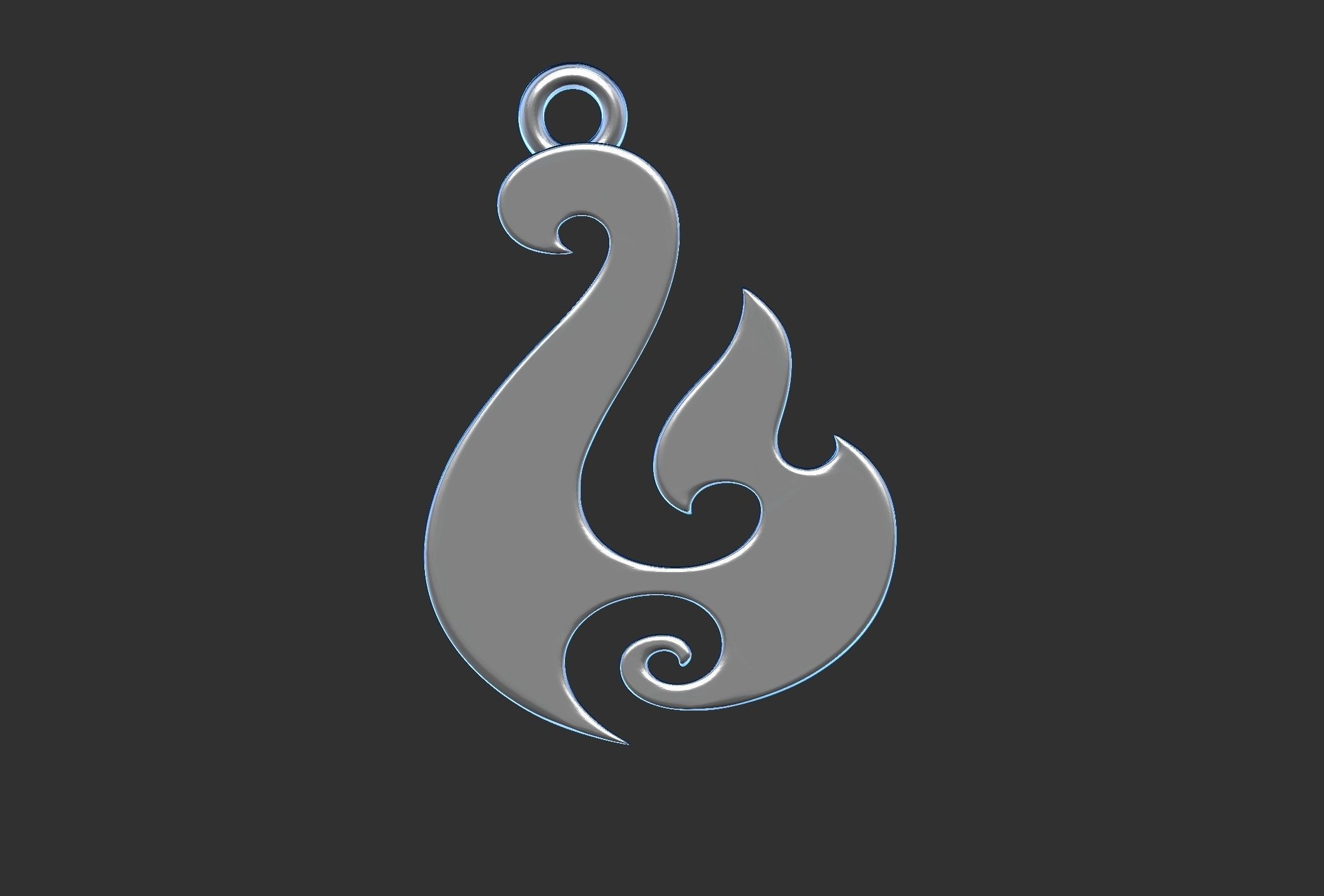 fish hook 3d printable model for 3d printing 3D model 3D printable ...