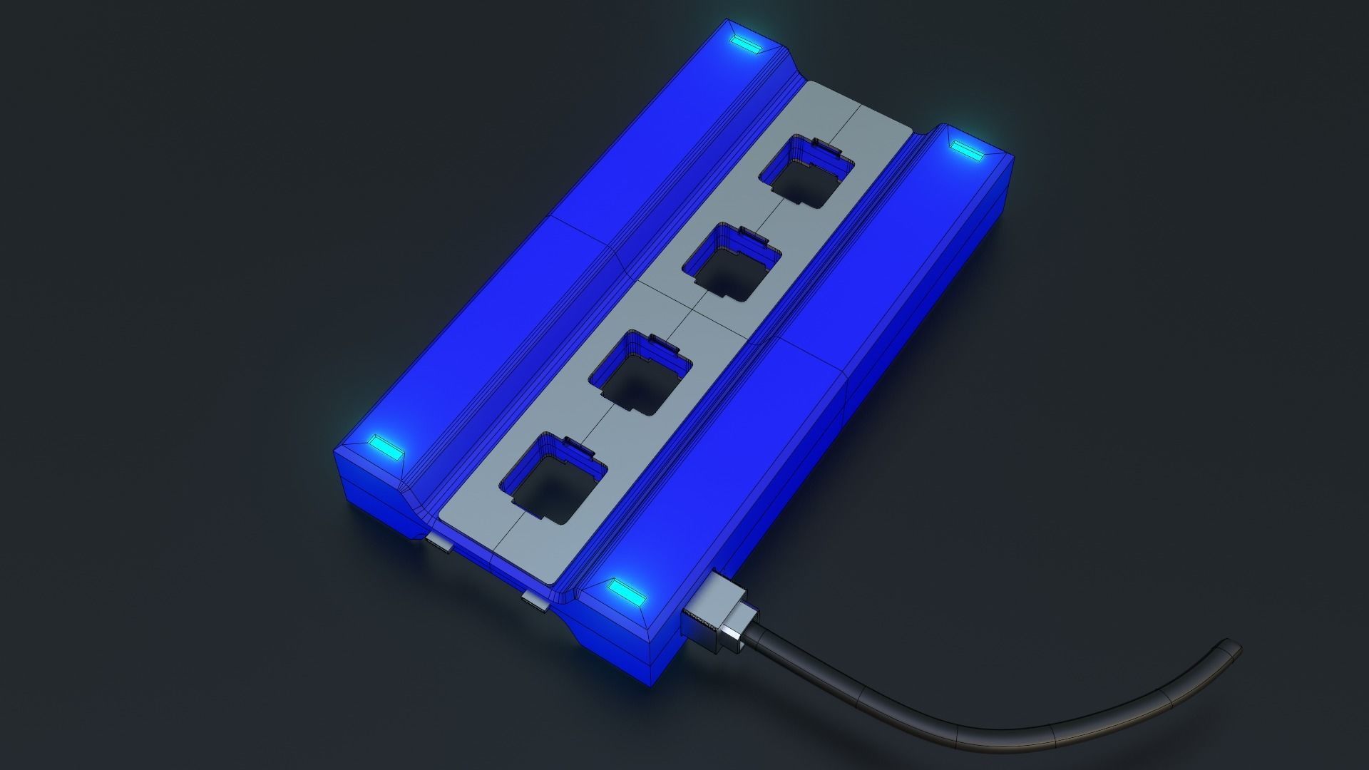 Sci fi hand held tool 3D model | CGTrader