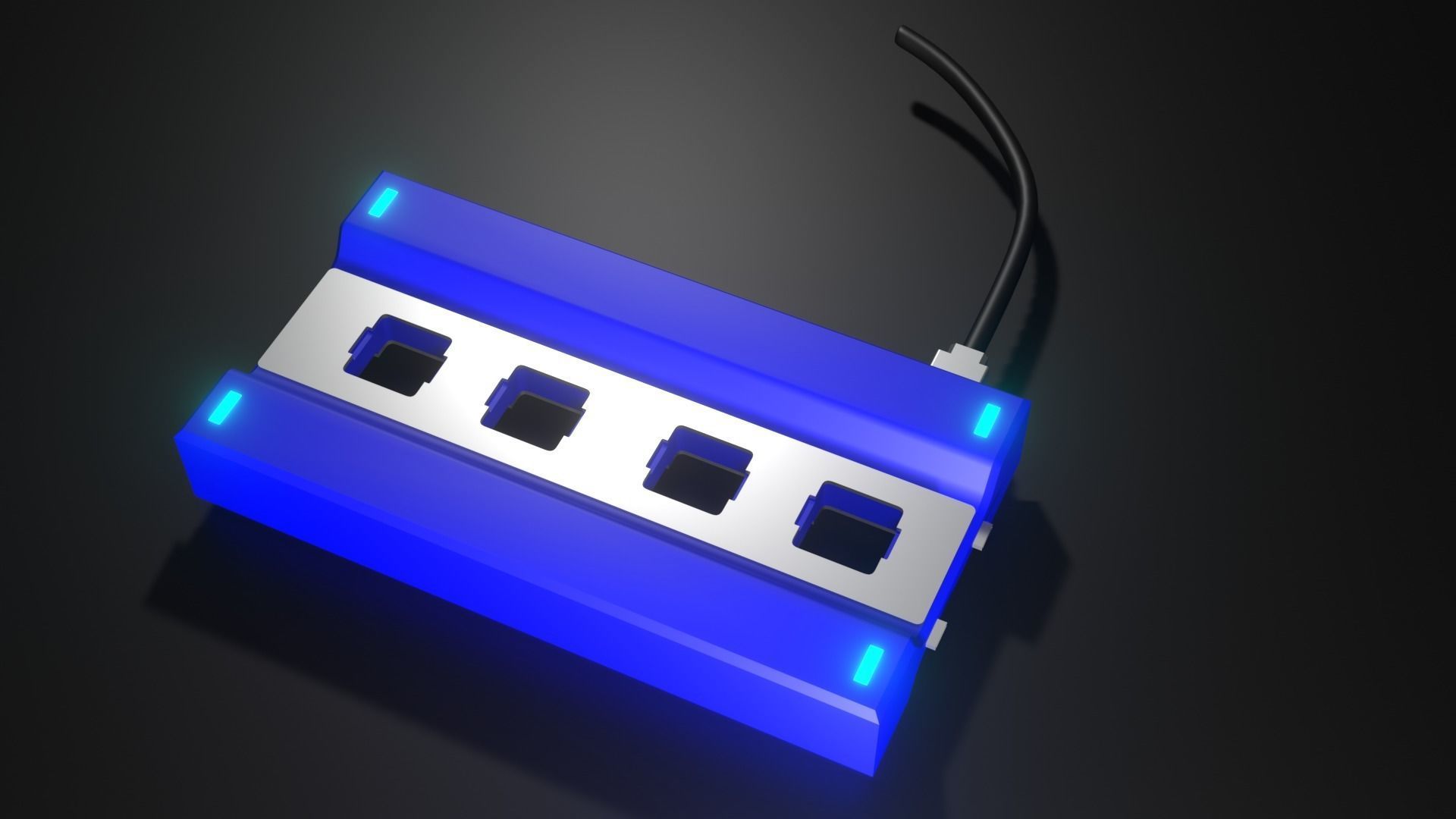 Sci fi hand held tool 3D model | CGTrader