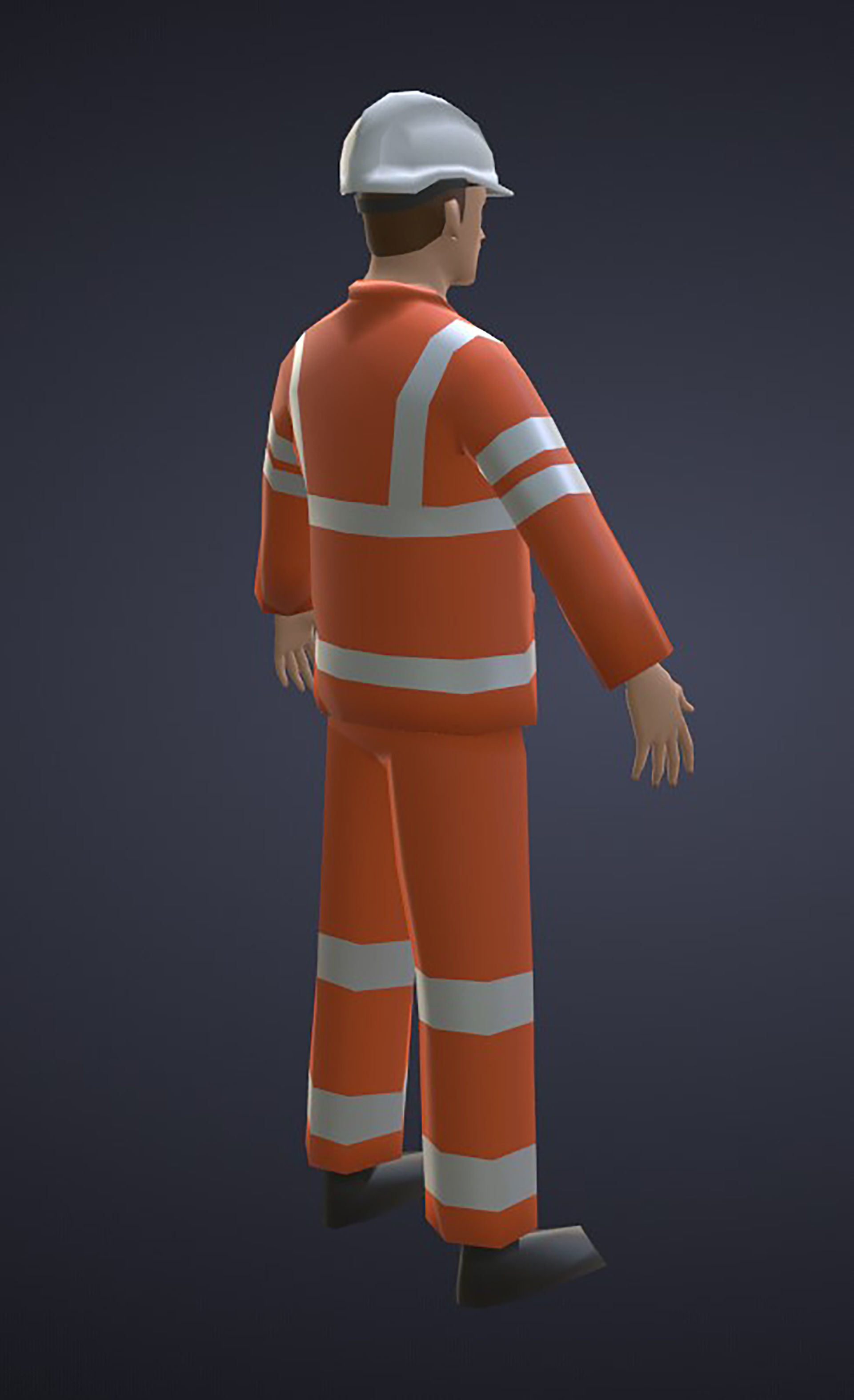 3D model Lowpoly Electric Engineer VR / AR / low-poly | CGTrader