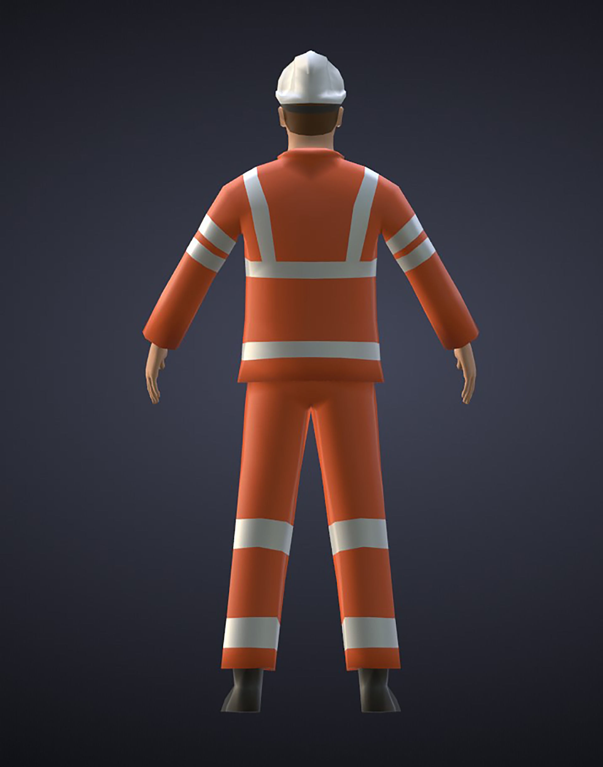 3D model Lowpoly Electric Engineer VR / AR / low-poly | CGTrader