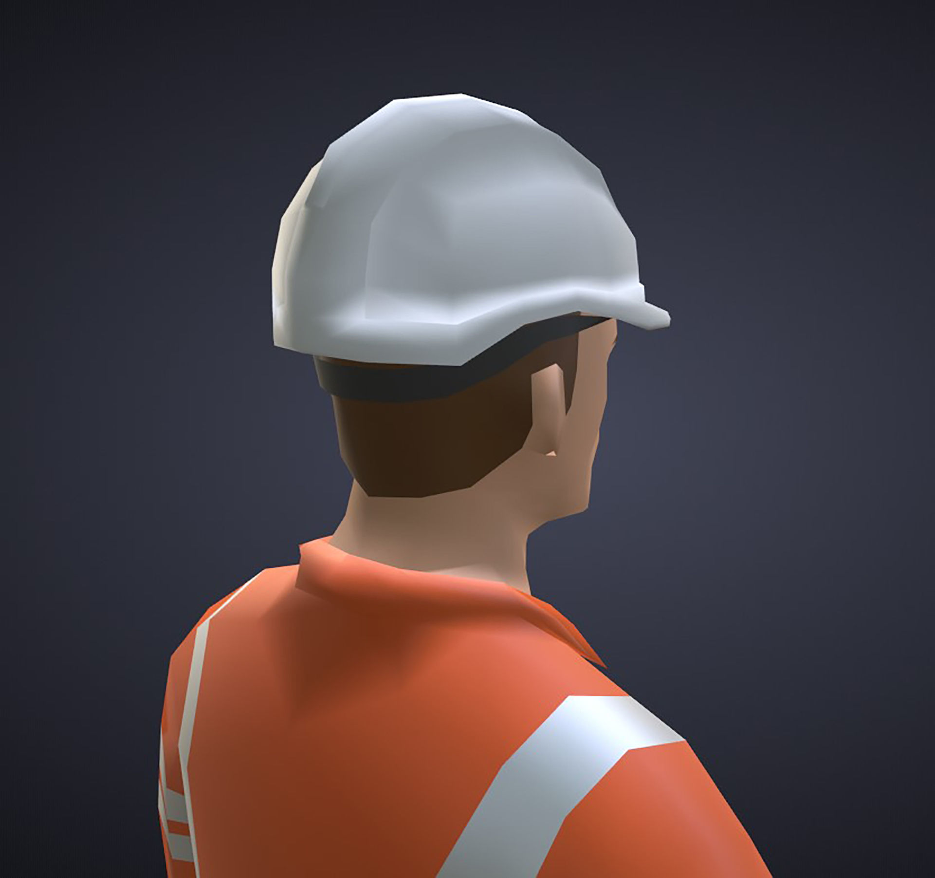 3D model Lowpoly Electric Engineer VR / AR / low-poly | CGTrader