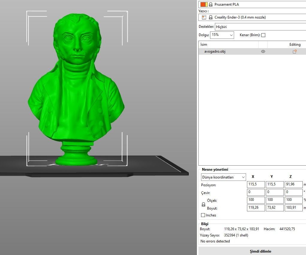 Amedeo Avogadro 3D model 3D printable | CGTrader