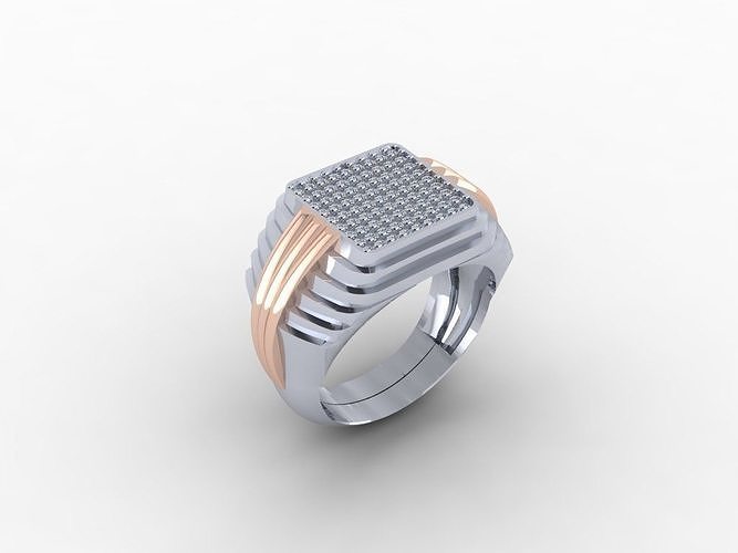 Step Ring 3D model | CGTrader