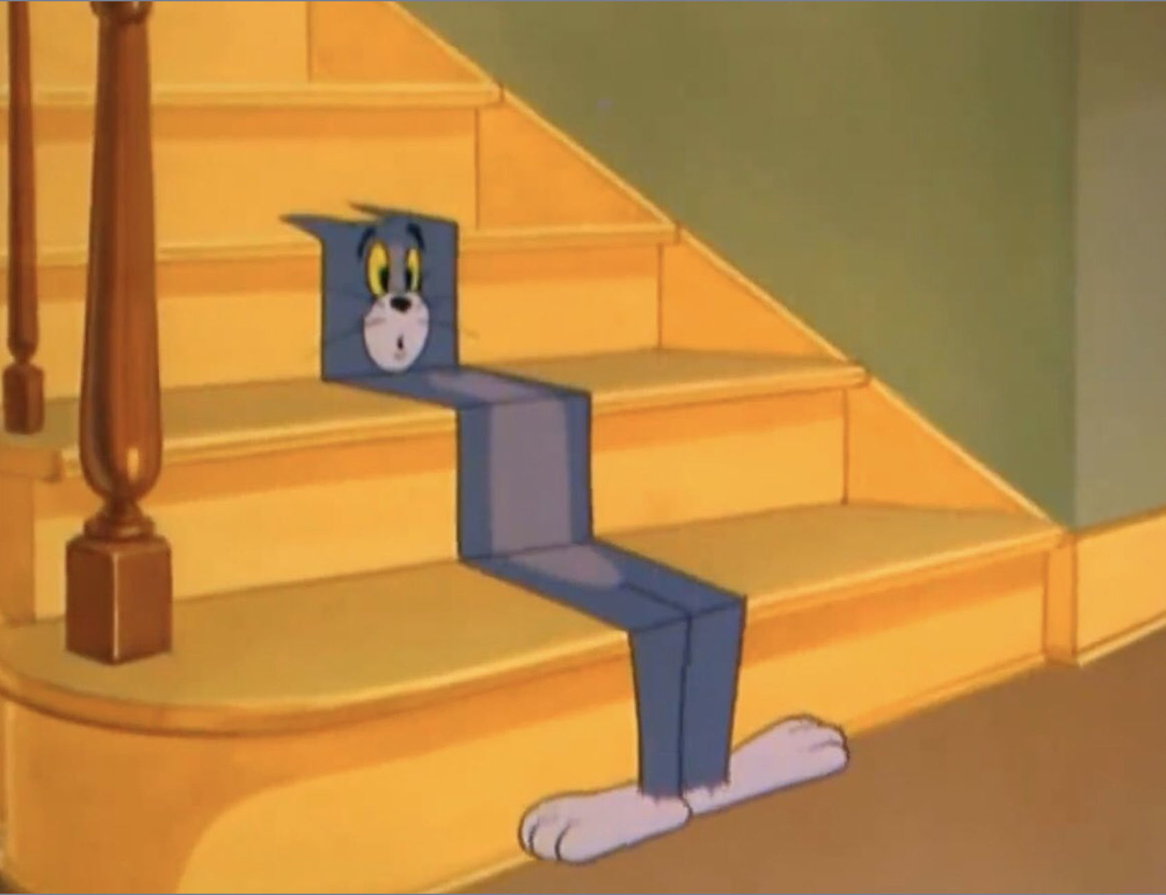 Shapes of Tom - Tom and Jerry - Stairs 3D model 3D printable | CGTrader