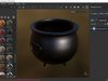 3D model Cauldron - Witches Cauldron 3D Model VR / AR / low-poly | CGTrader