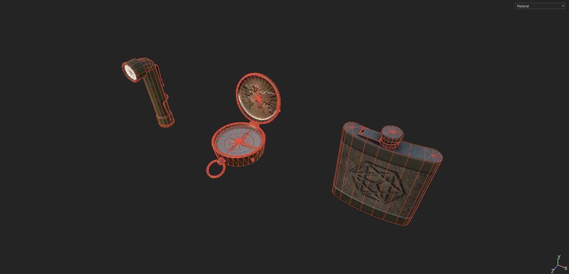 3D model Adventure Prop Pack VR / AR / low-poly | CGTrader