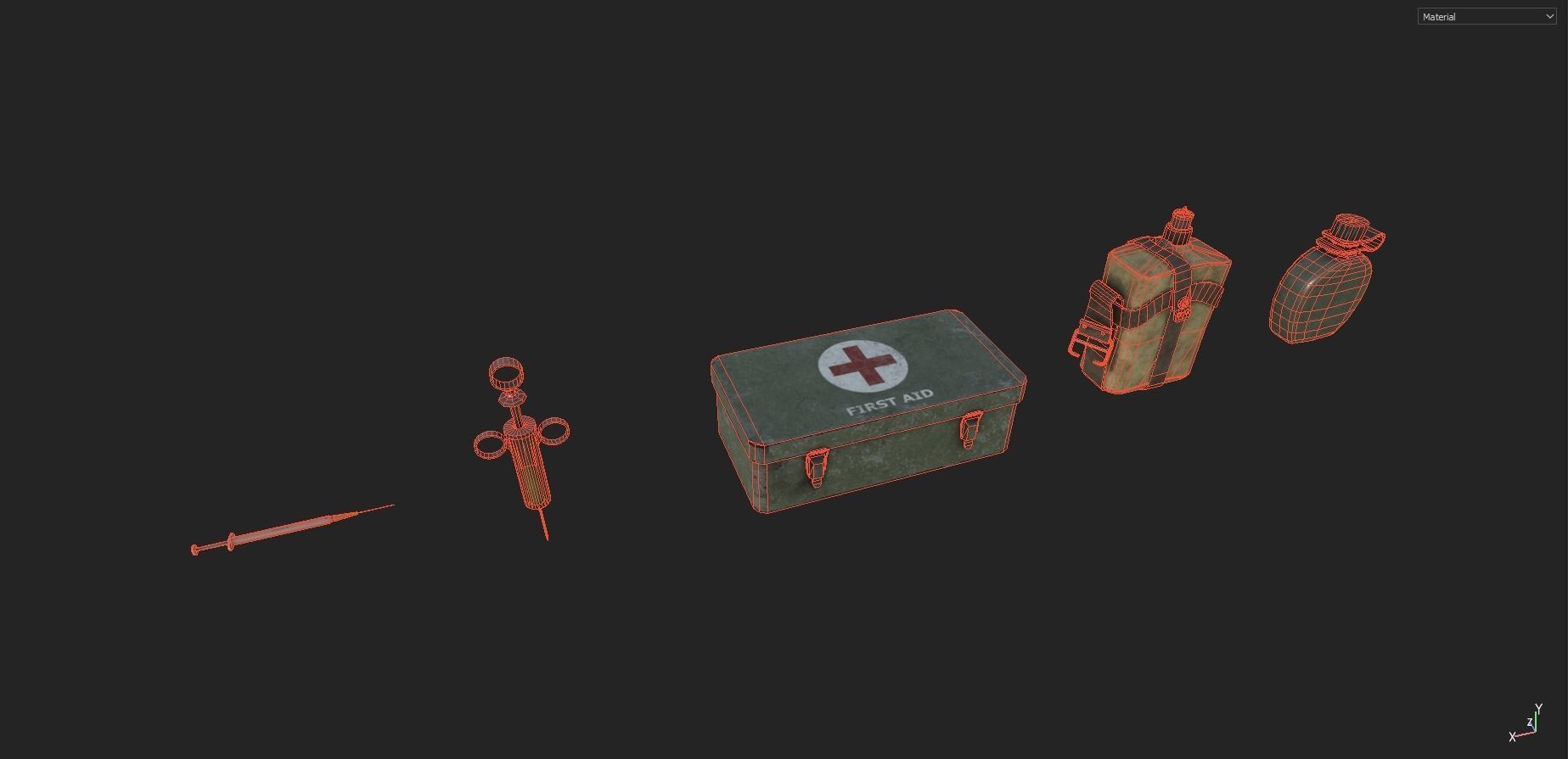 3D model Adventure Prop Pack VR / AR / low-poly | CGTrader