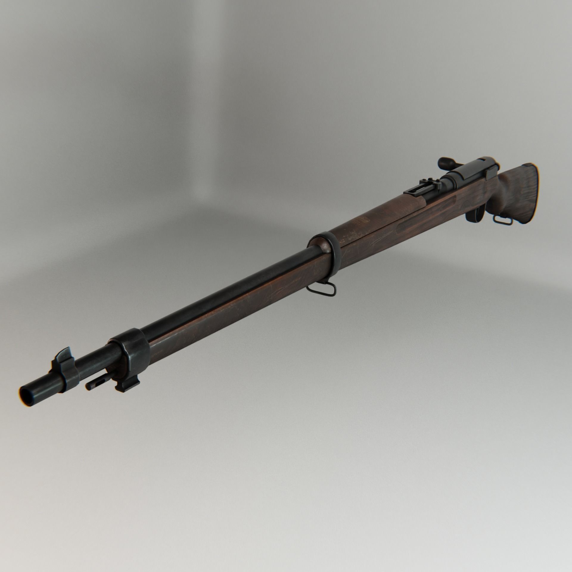 3D model Arisaka M38 VR / AR / low-poly | CGTrader
