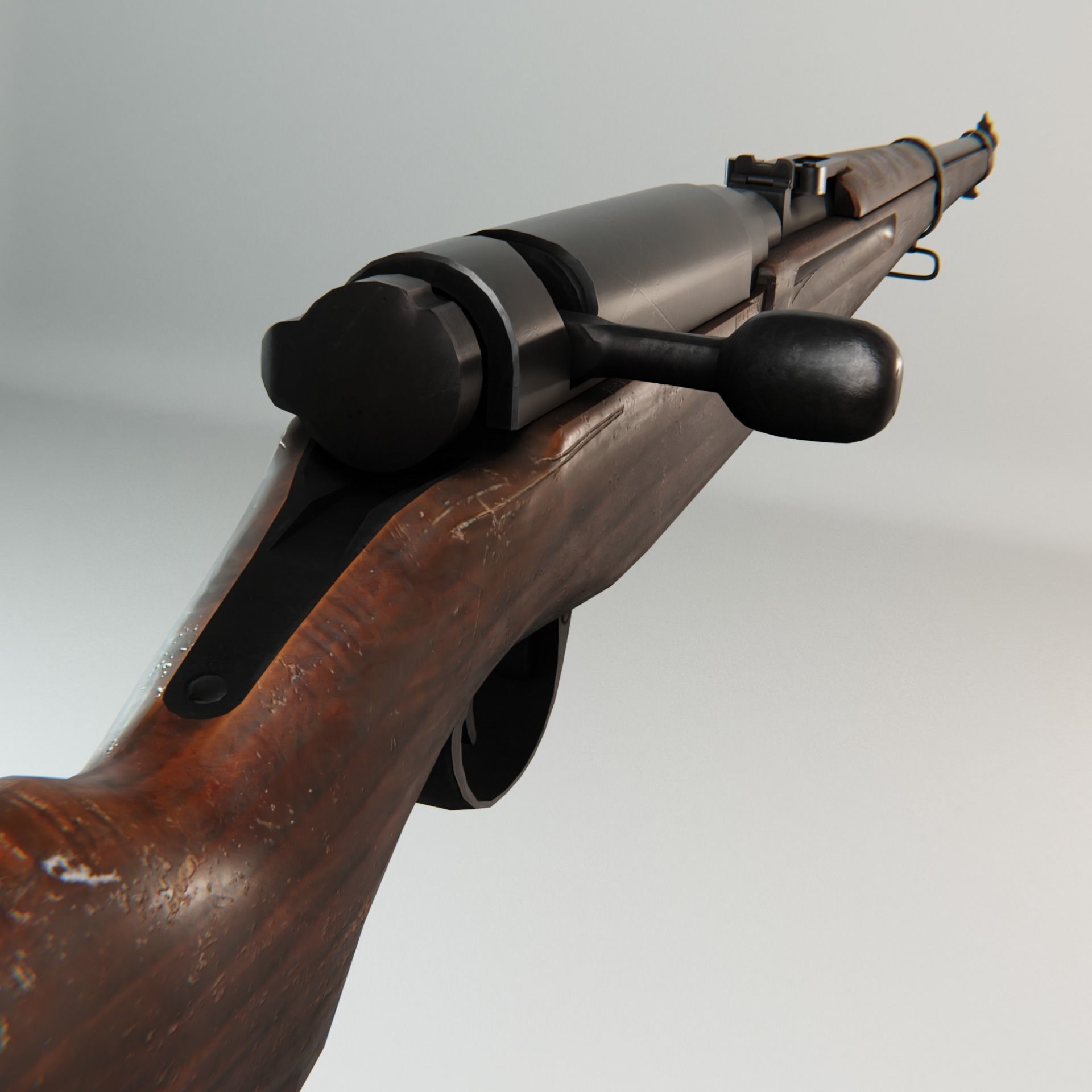 3D model Arisaka M38 VR / AR / low-poly | CGTrader