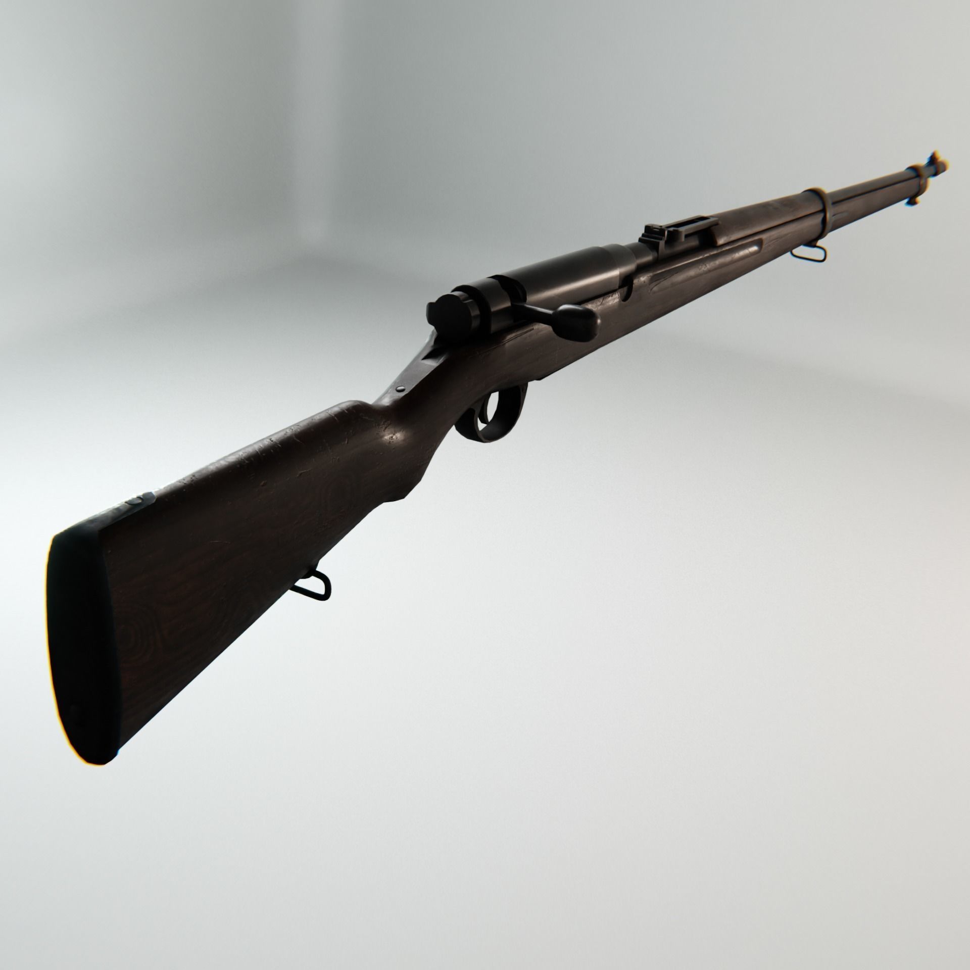 3D model Arisaka M38 VR / AR / low-poly | CGTrader
