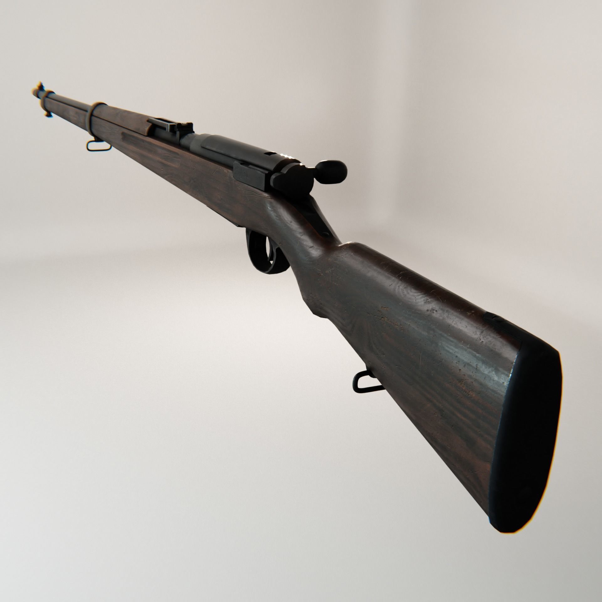 3D model Arisaka M38 VR / AR / low-poly | CGTrader