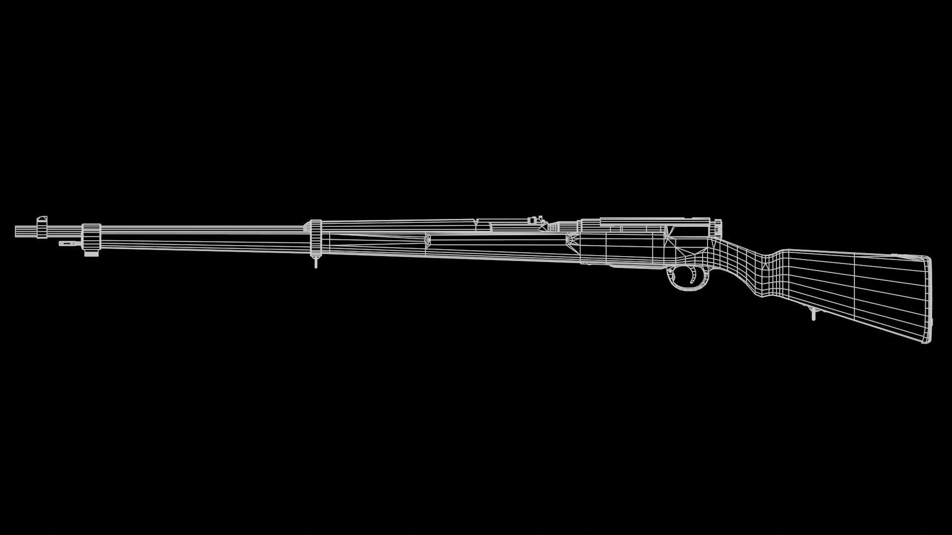 3D model Arisaka M38 VR / AR / low-poly | CGTrader