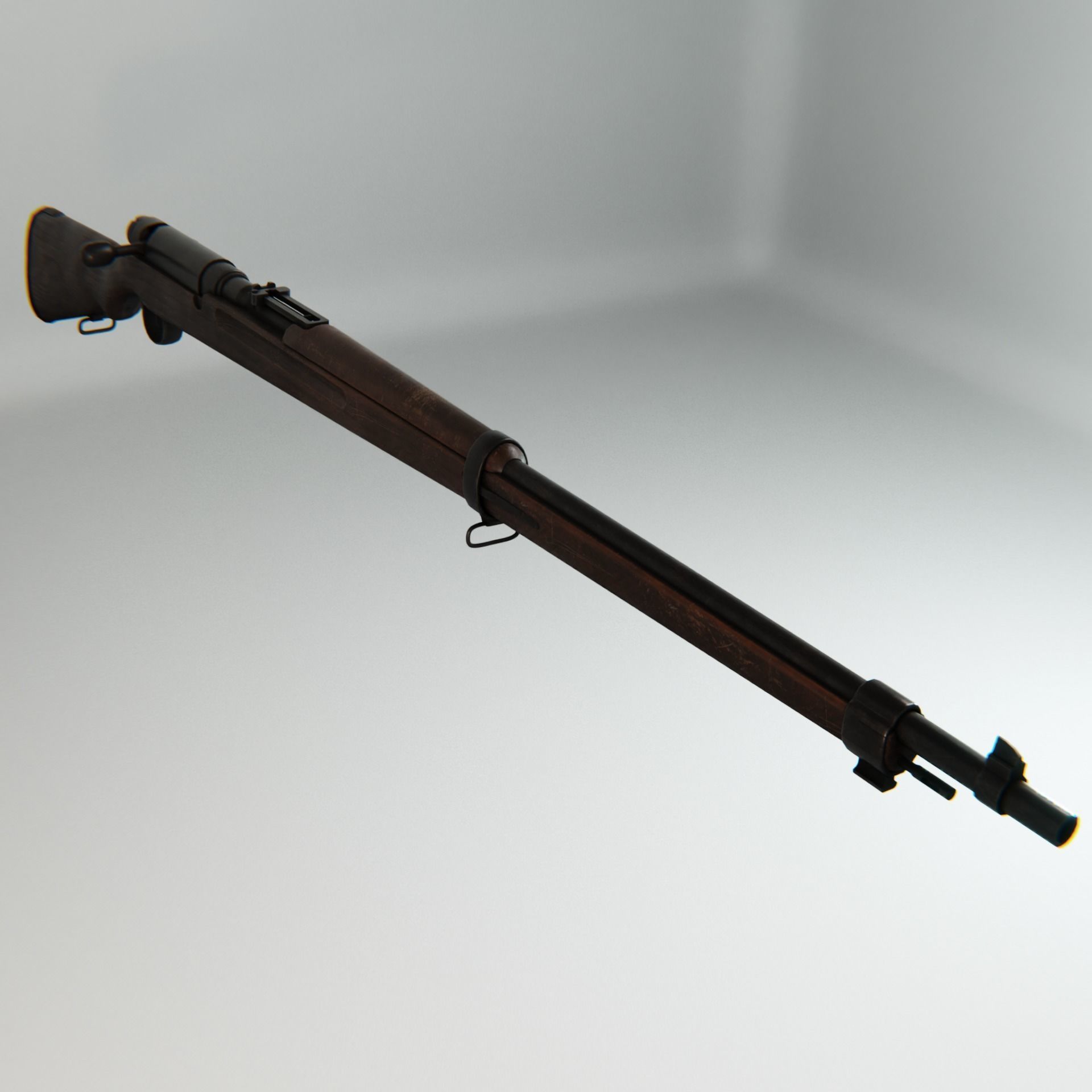 3D model Arisaka M38 VR / AR / low-poly | CGTrader