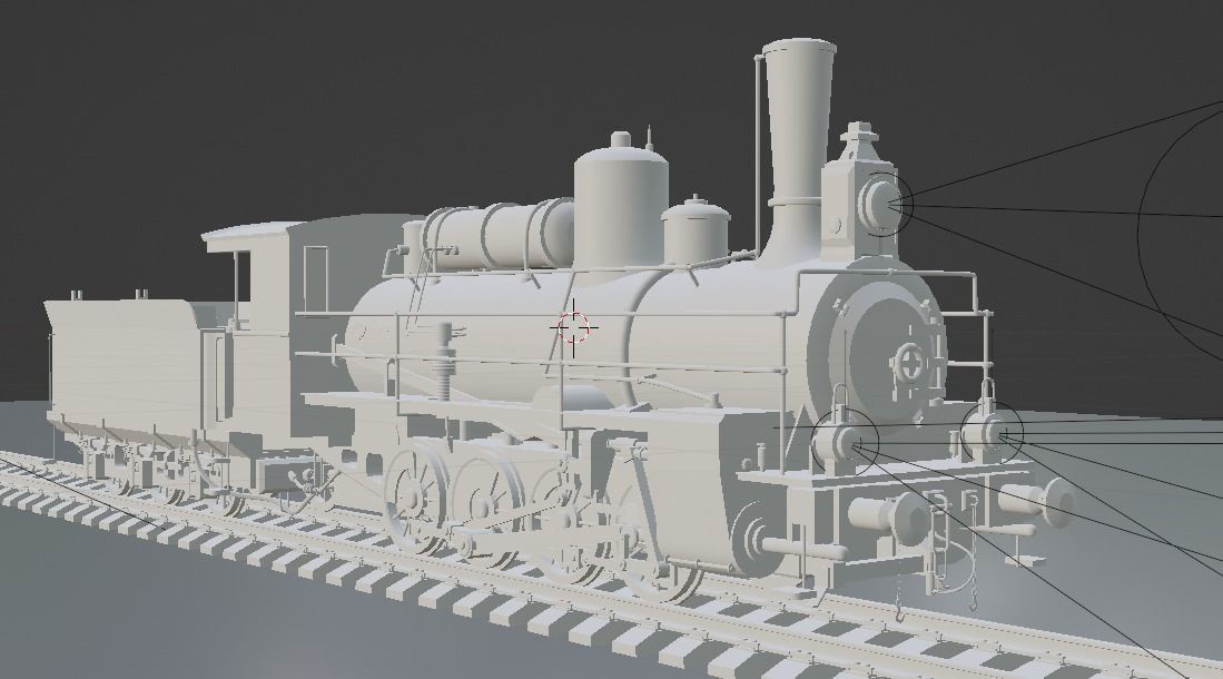 Train 3D model | CGTrader