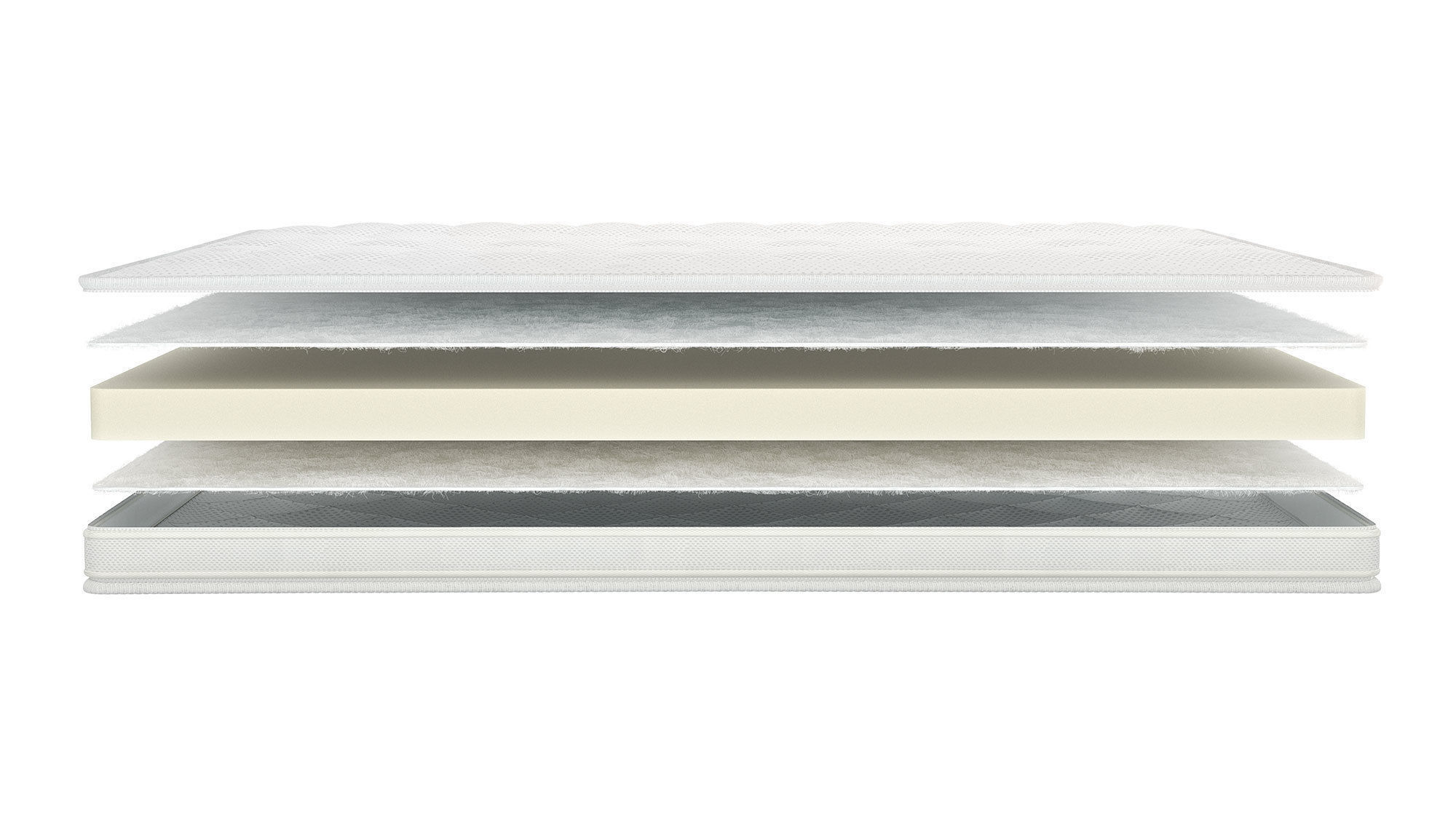 Mattress cross section view model 3D model 3D model | CGTrader