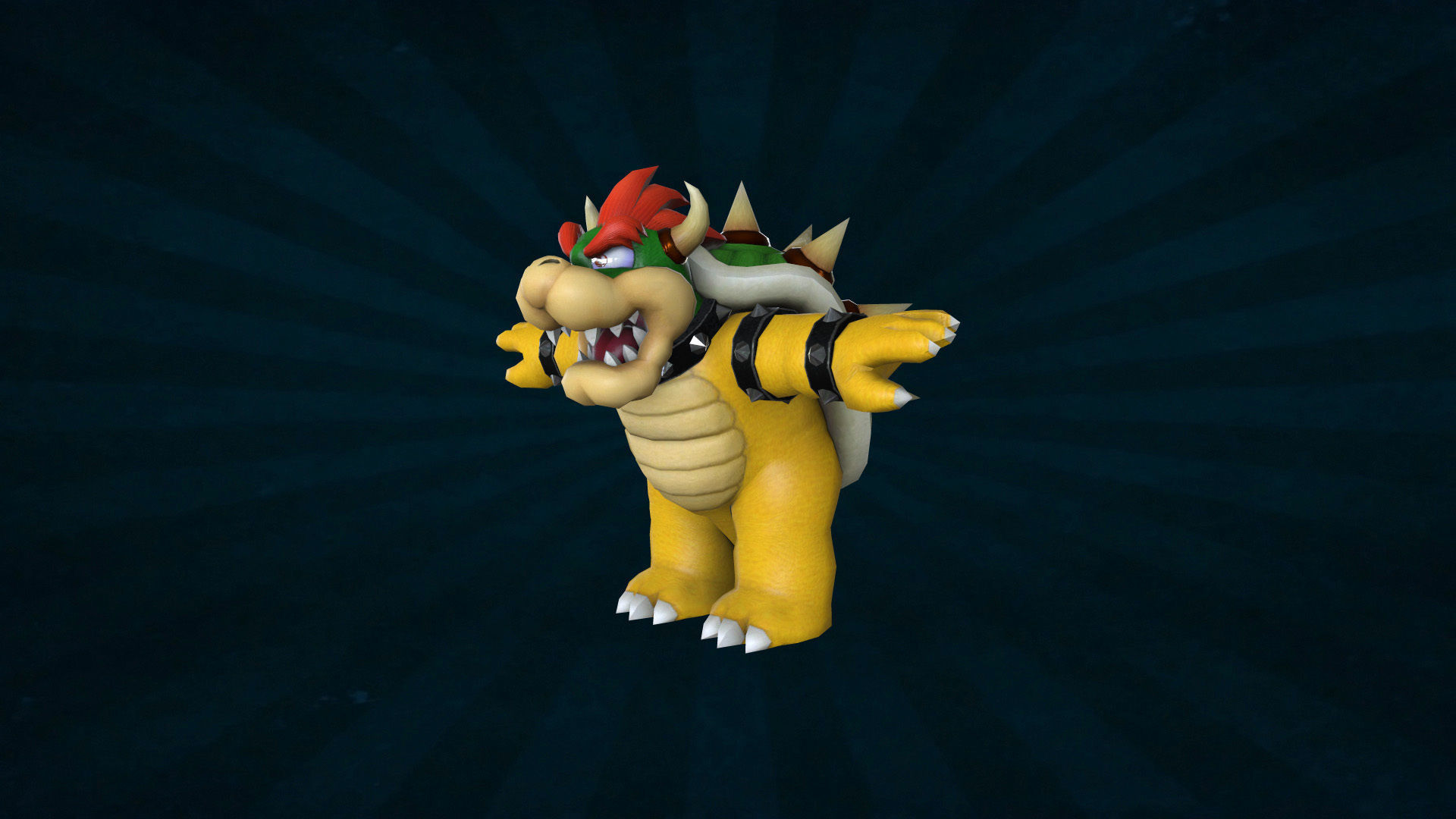 3D model BROS-021 Rigged Bowser VR / AR / low-poly | CGTrader