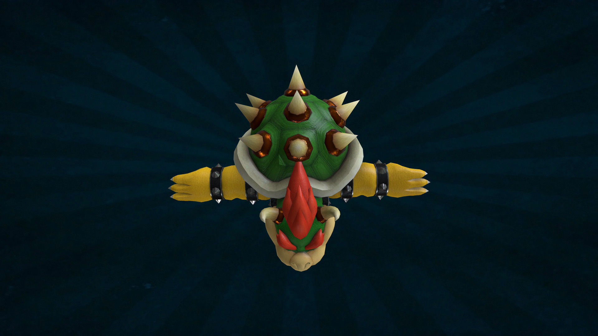 3D model BROS-021 Rigged Bowser VR / AR / low-poly | CGTrader