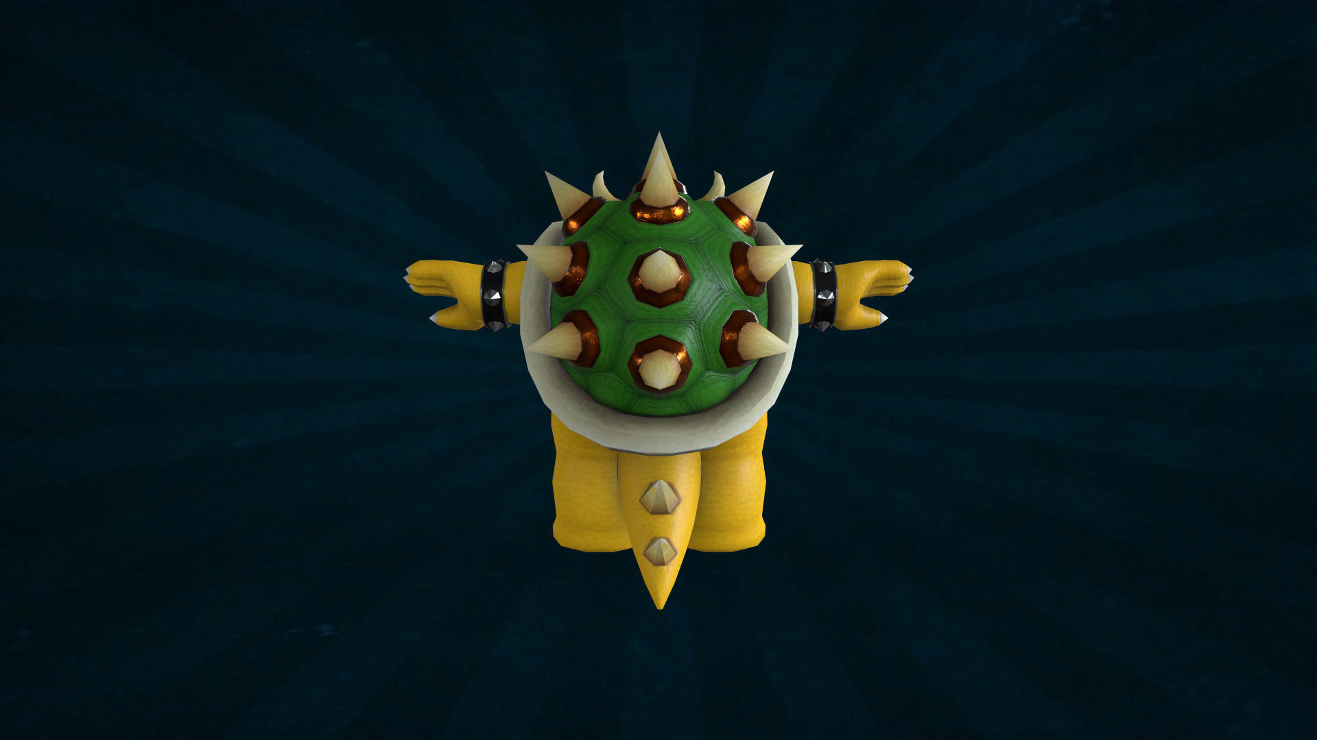 3D model BROS-021 Rigged Bowser VR / AR / low-poly | CGTrader