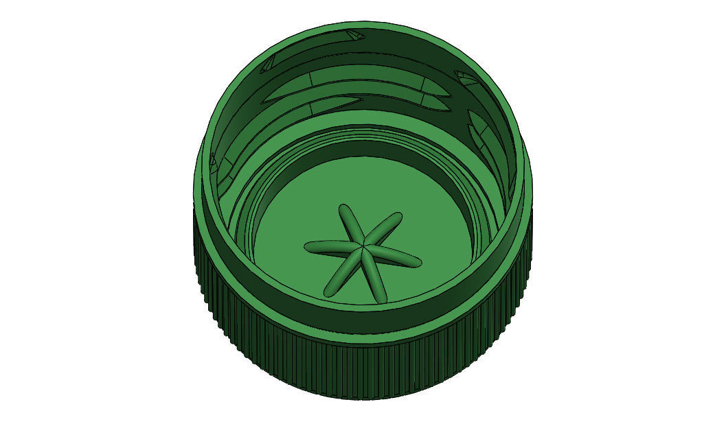 Coke Cap 3D model 3D printable | CGTrader