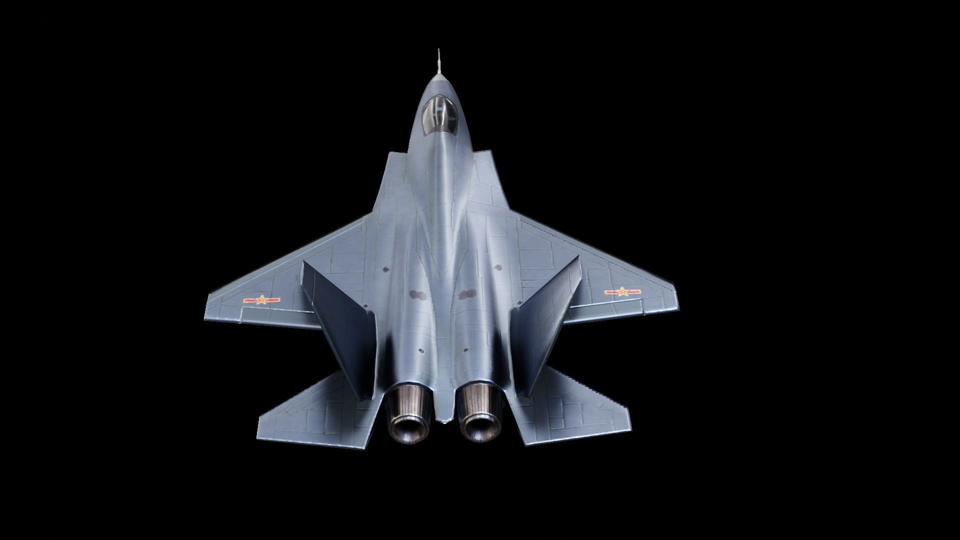 3D model Shenyang J-31 Chinese strike fighter VR / AR / low-poly | CGTrader