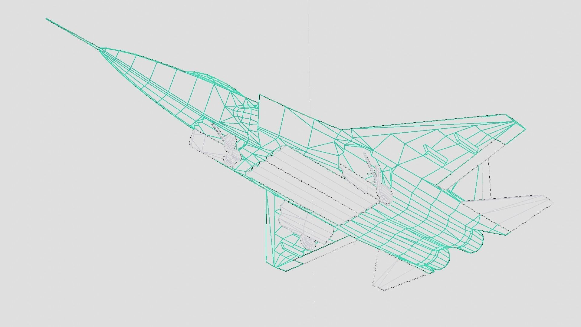3D model Shenyang J-31 Chinese strike fighter VR / AR / low-poly | CGTrader