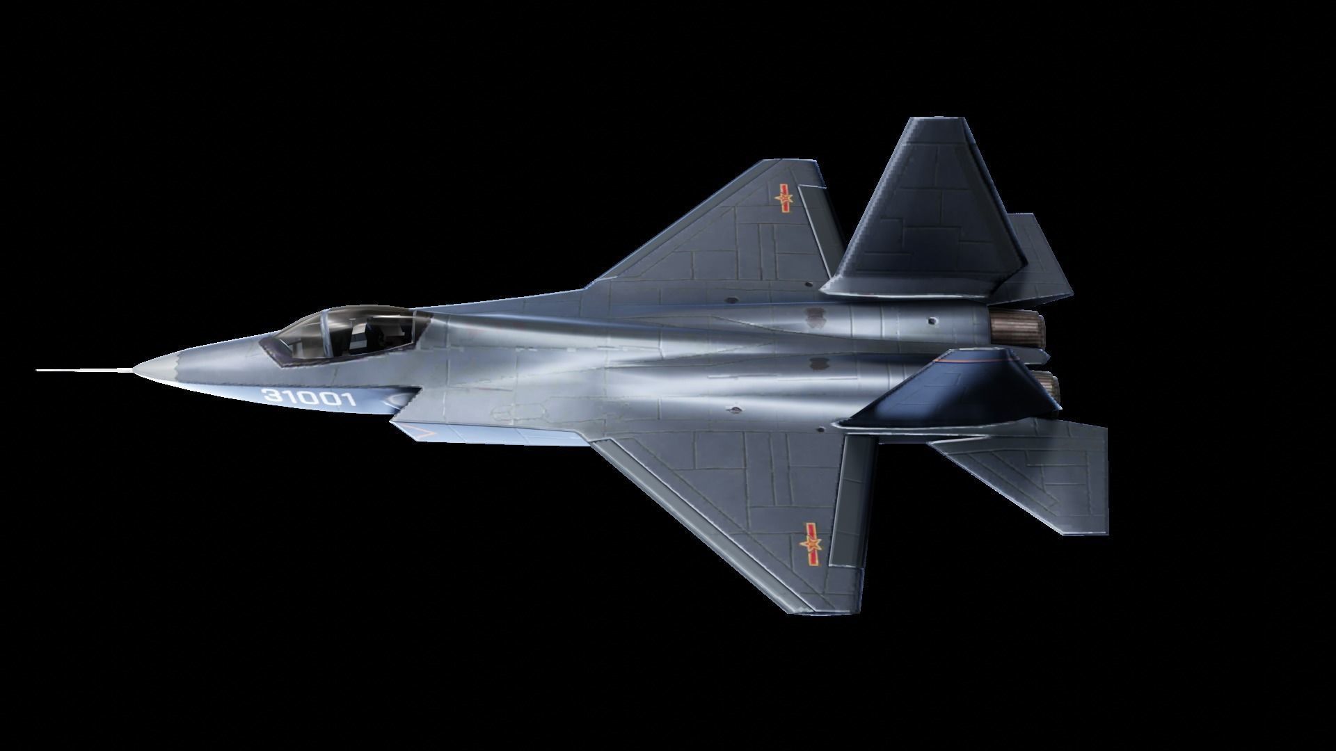 3D model Shenyang J-31 Chinese strike fighter VR / AR / low-poly | CGTrader