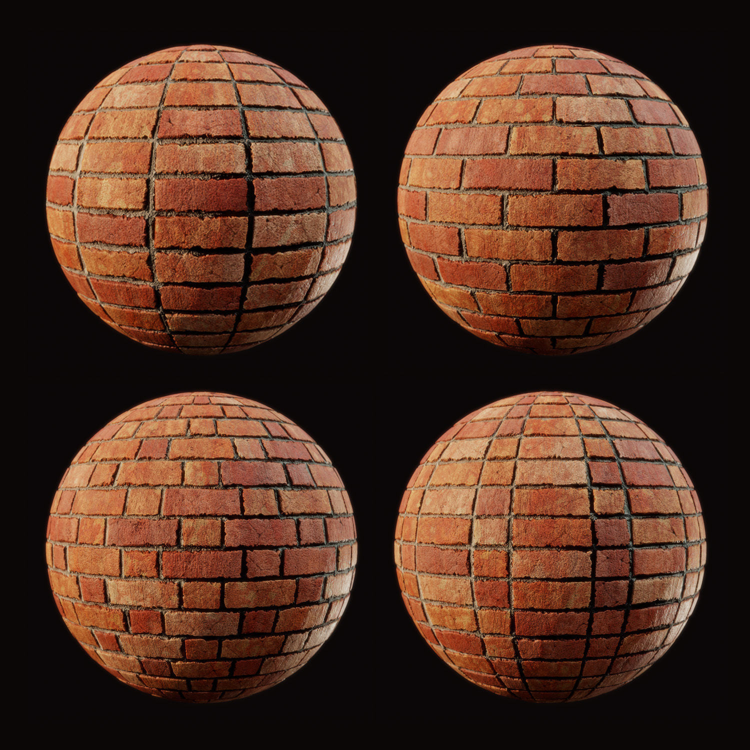 Brick Textures 4Pattern 4K Vol01 Texture | CGTrader