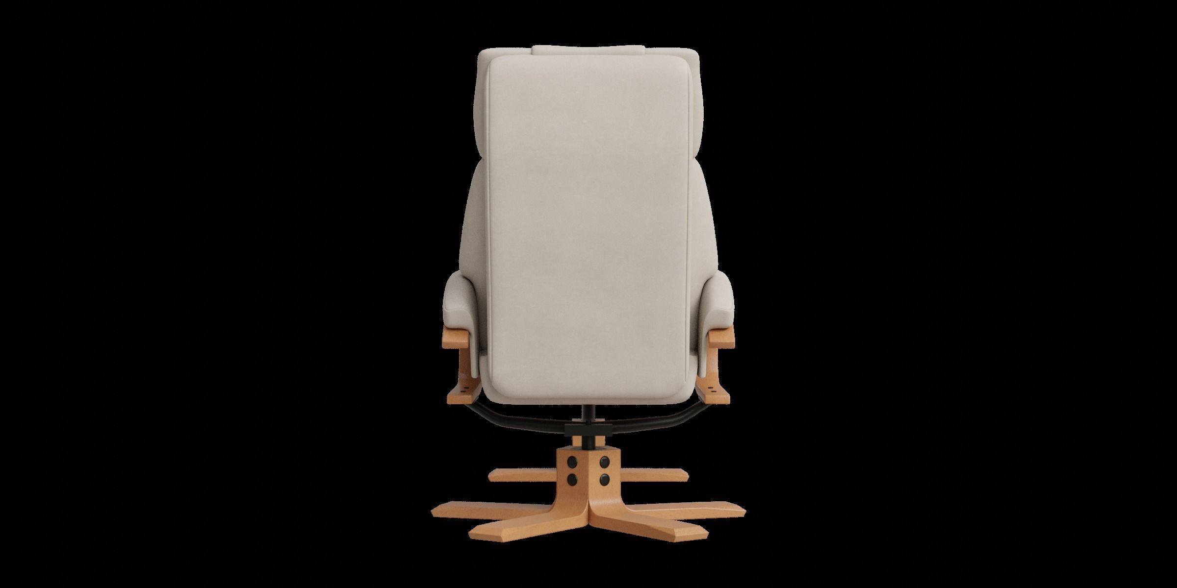 Nice Luxury Real Leather Recliner Chair Dimensions 3D model | CGTrader