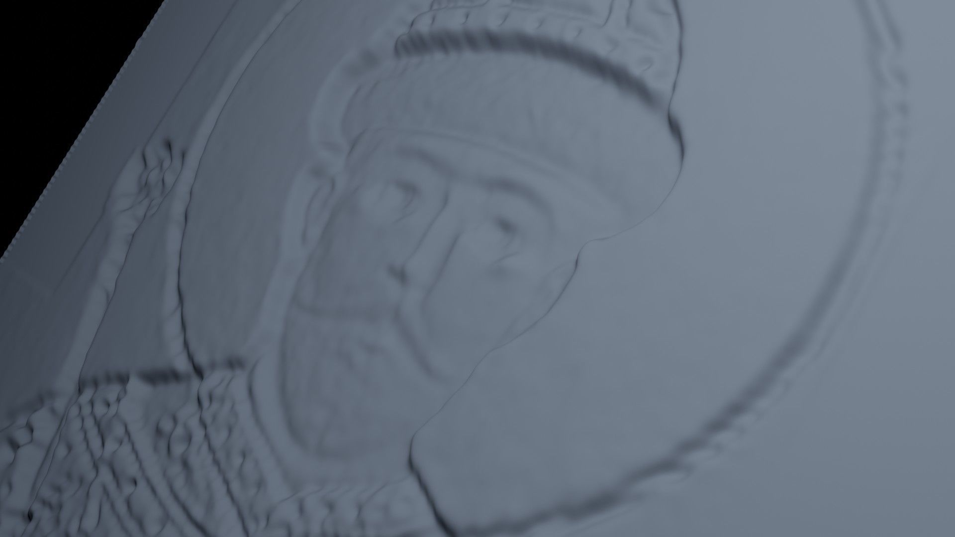 Beautiful Saint Tsar Martyr Nicholas II Icon Carving free 3D model ...