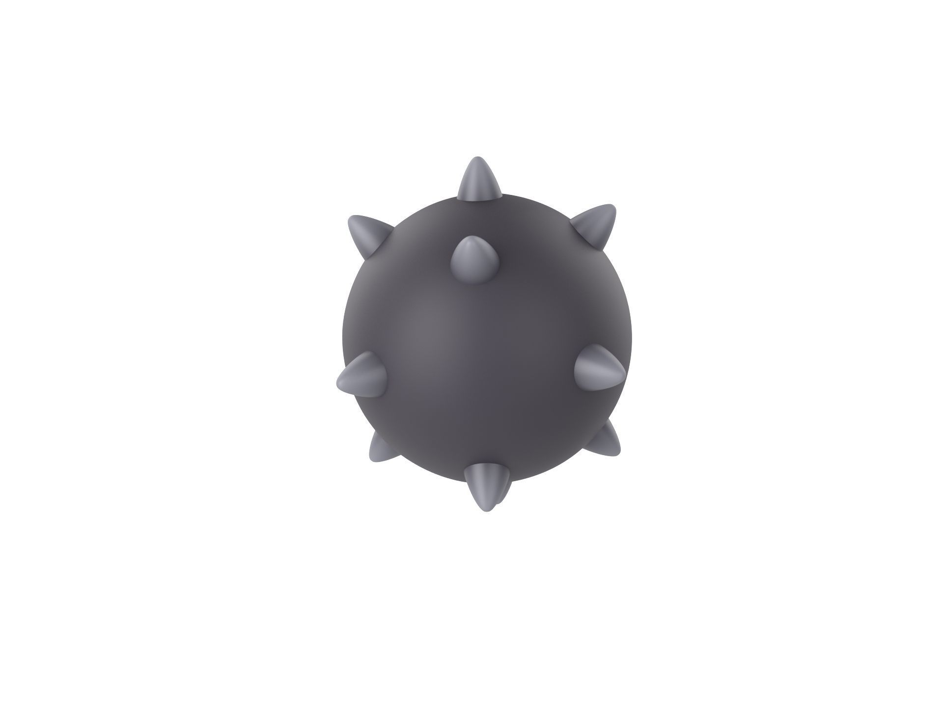 Character244 Spike Ball 3D model | CGTrader