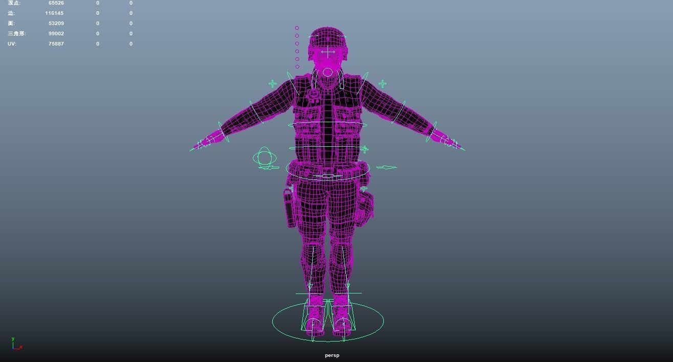 3D model Male SWAT Officer Rigged VR / AR / low-poly | CGTrader