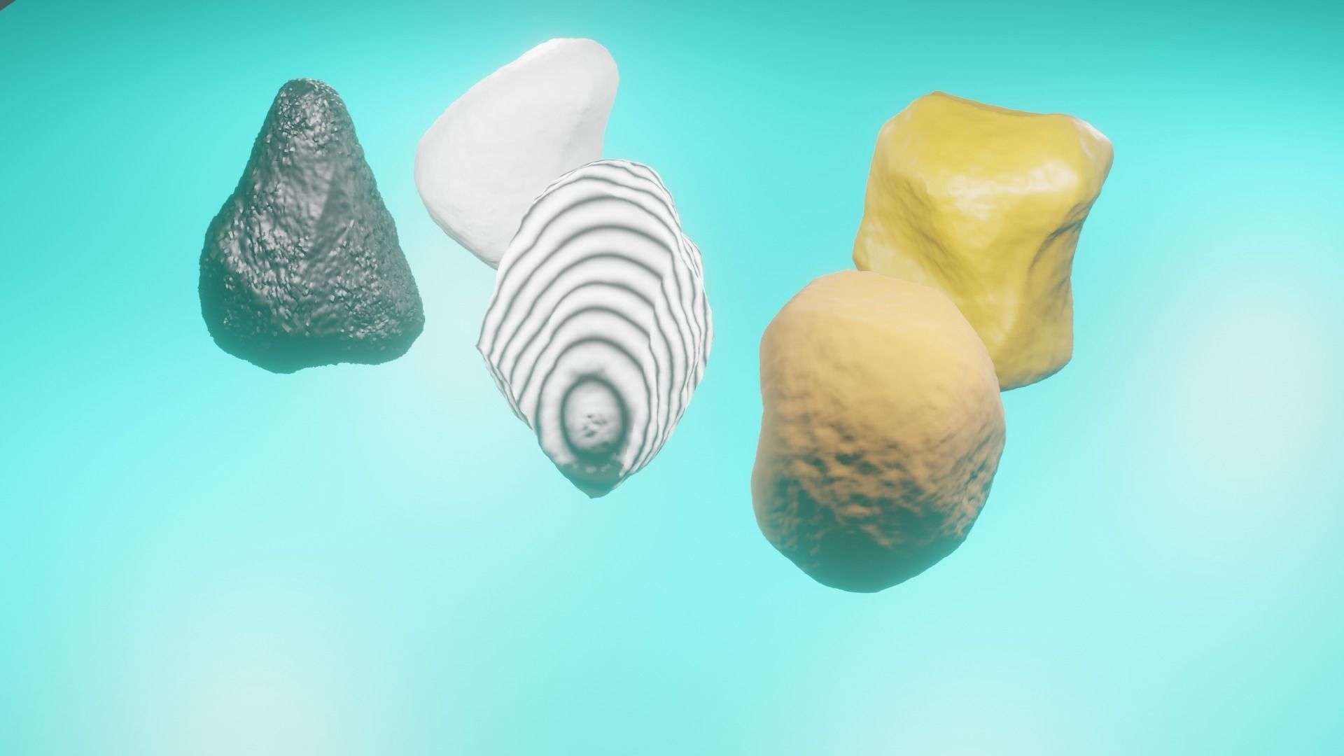3D model Rock structure VR / AR / low-poly | CGTrader