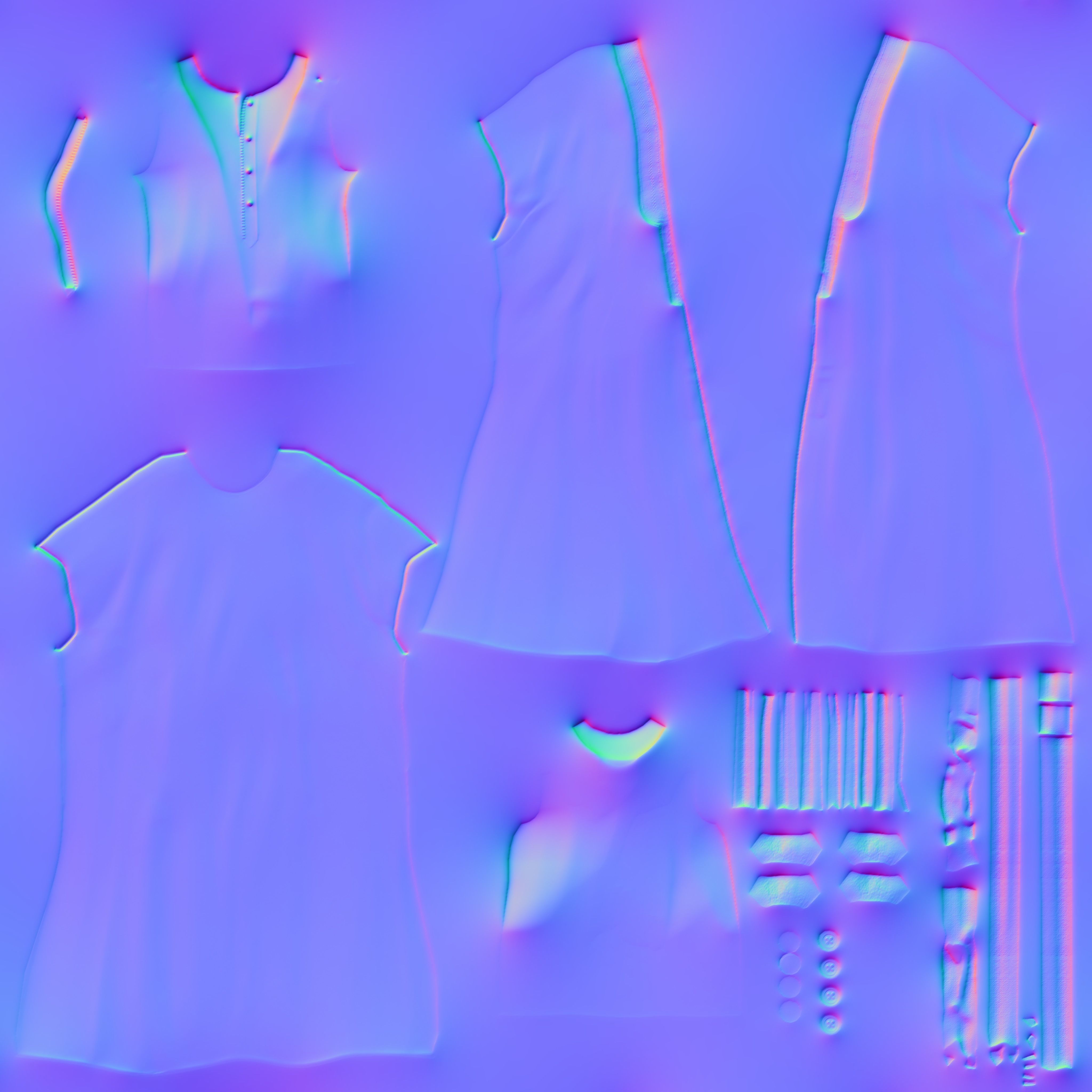 3D model Traditional Arab Mens Jalabiya Thobe Bisht Cloak Dress VR / AR ...