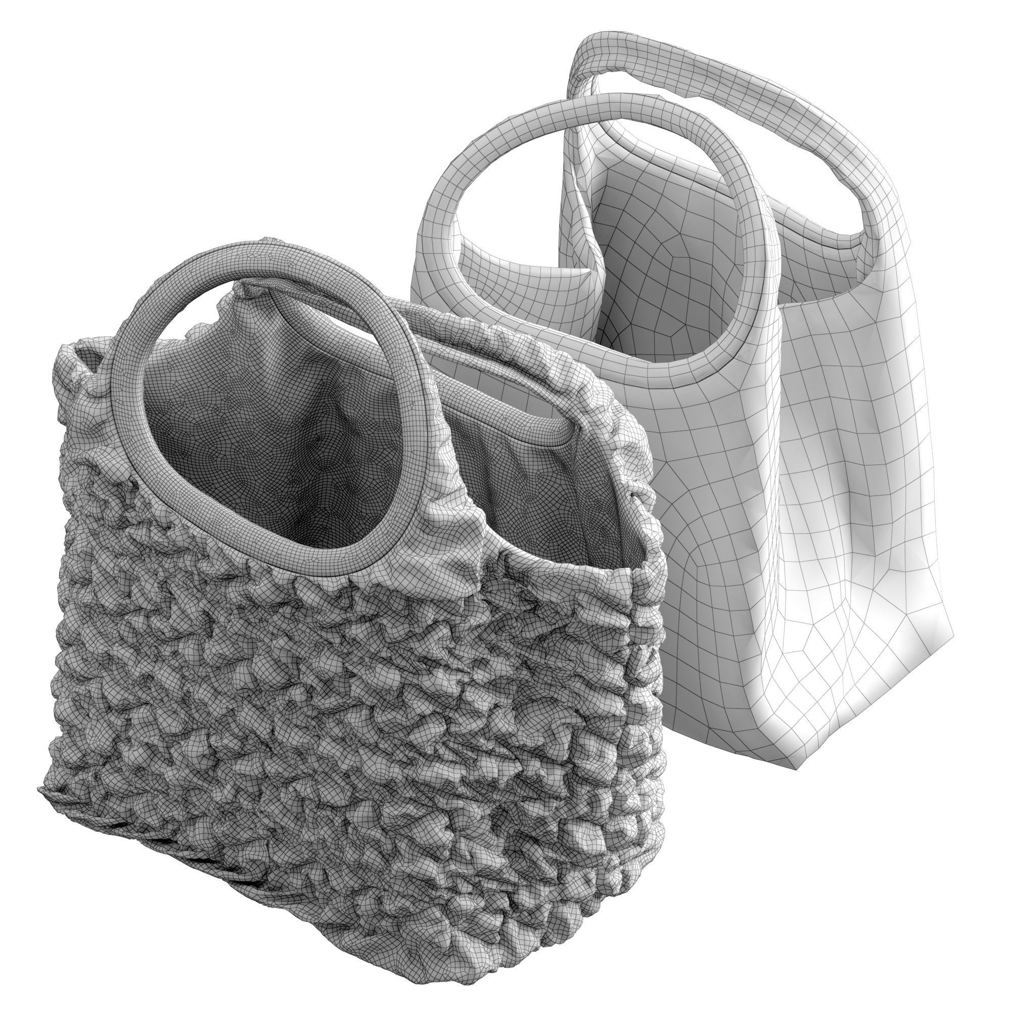 Bags 8 3D model | CGTrader