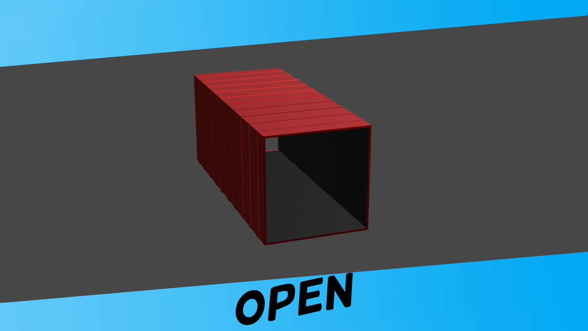 a shipping container 3D model free 3D model | CGTrader