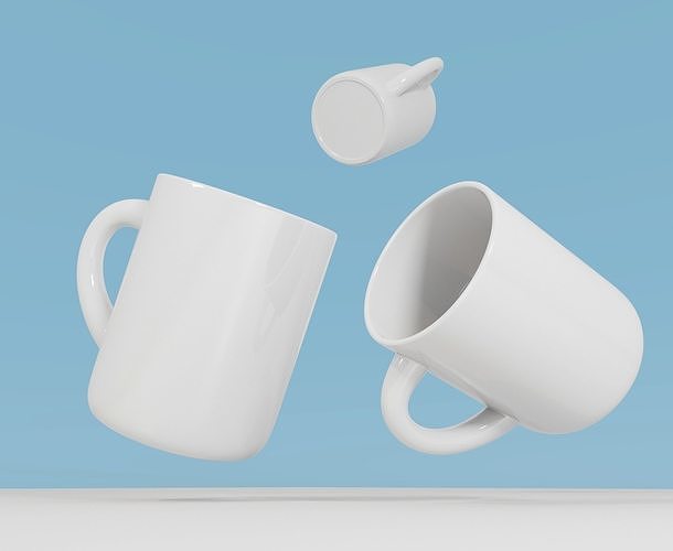 Cup for milk 3D model | CGTrader